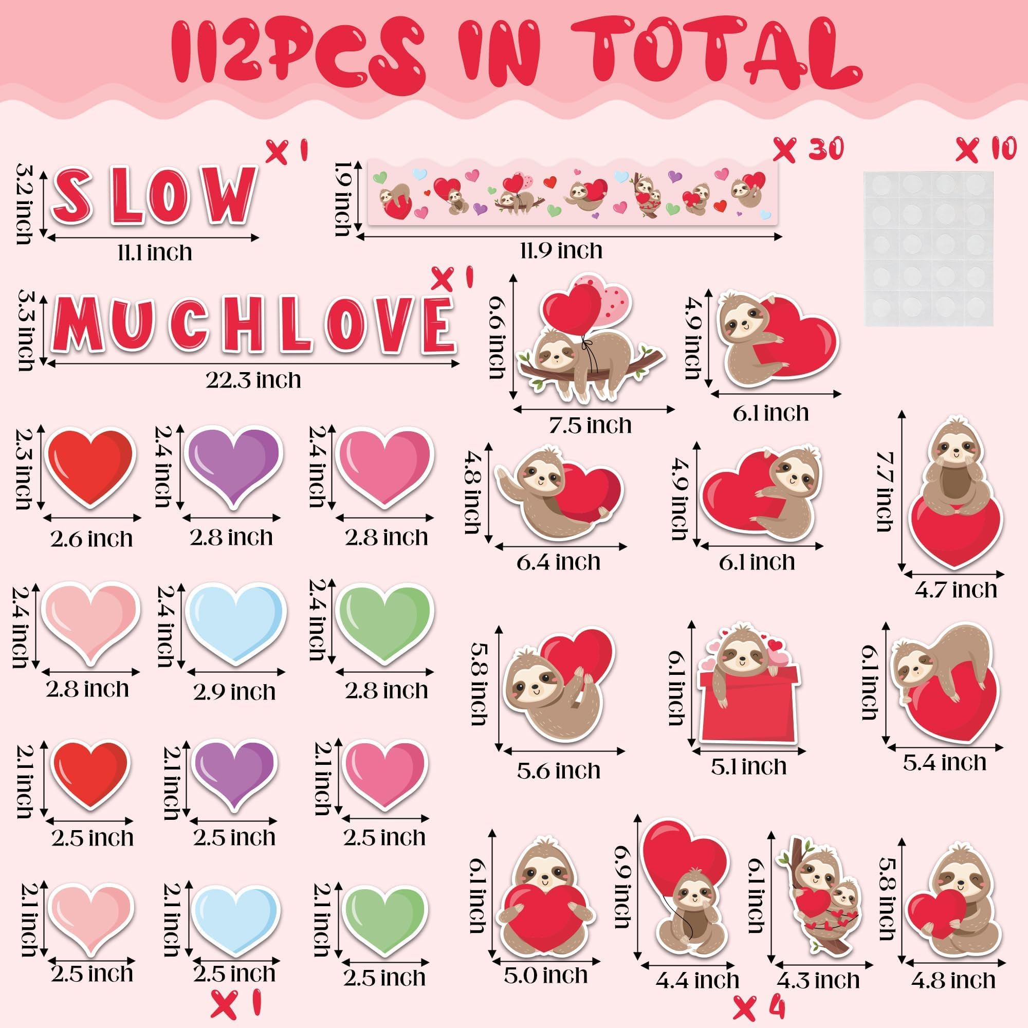 Snapklik.com : Sloth Animal Bulletin Board Cutouts - 112 Back To School ...