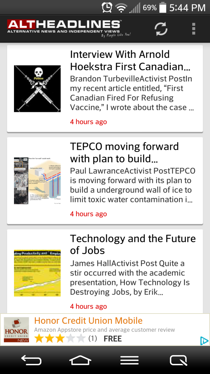 Pocket Alt Headlines - App on Amazon Appstore