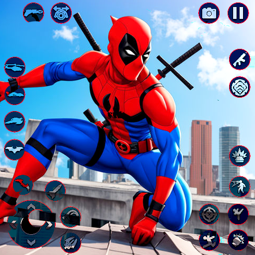 Amazing Super Flying Spider Rope Hero Gangster Rescue Man - App on ...