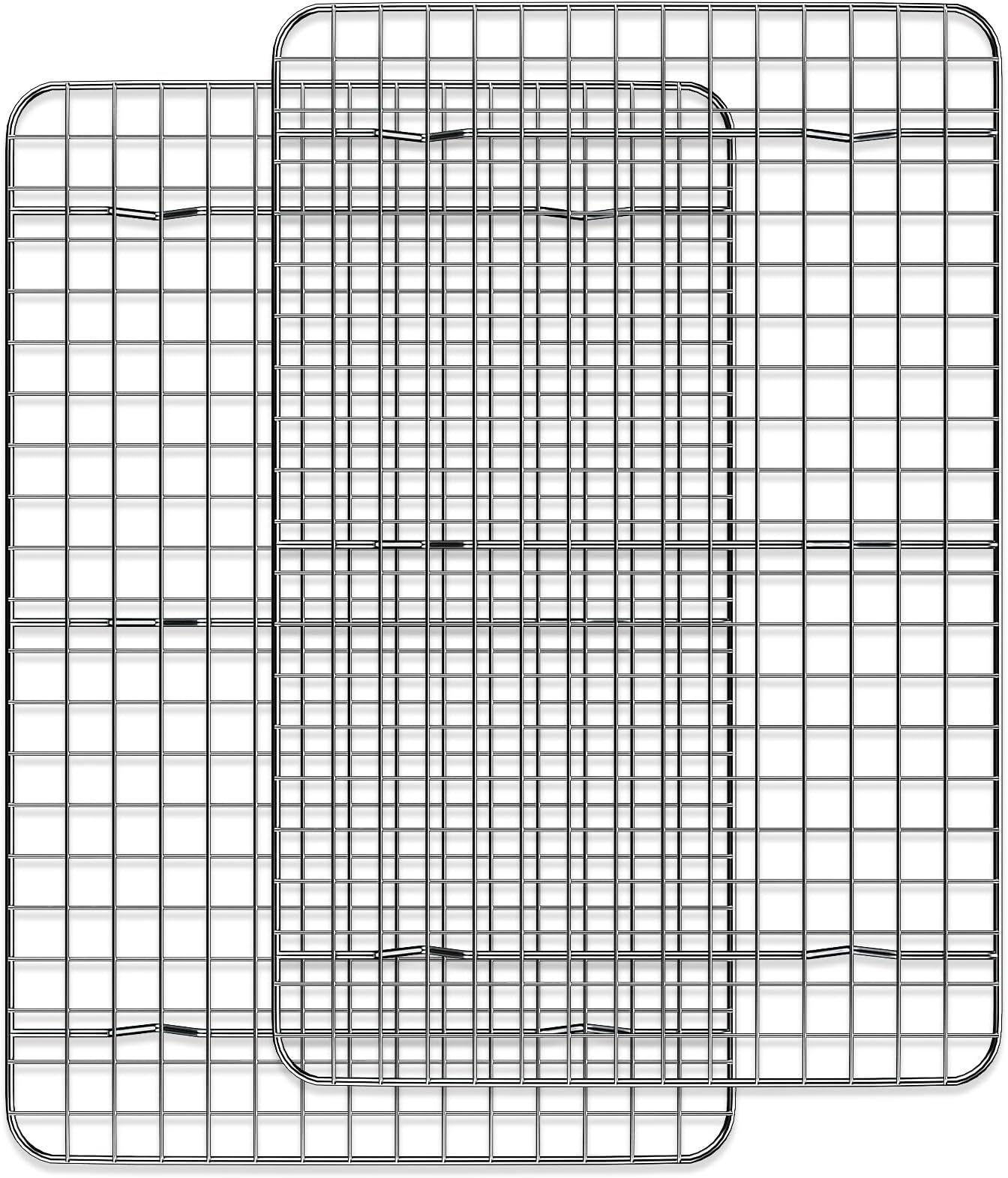 Amazon.com: HengKe 3 Pieces Cooling Rack for Baking, Cake Cooling Rack ...