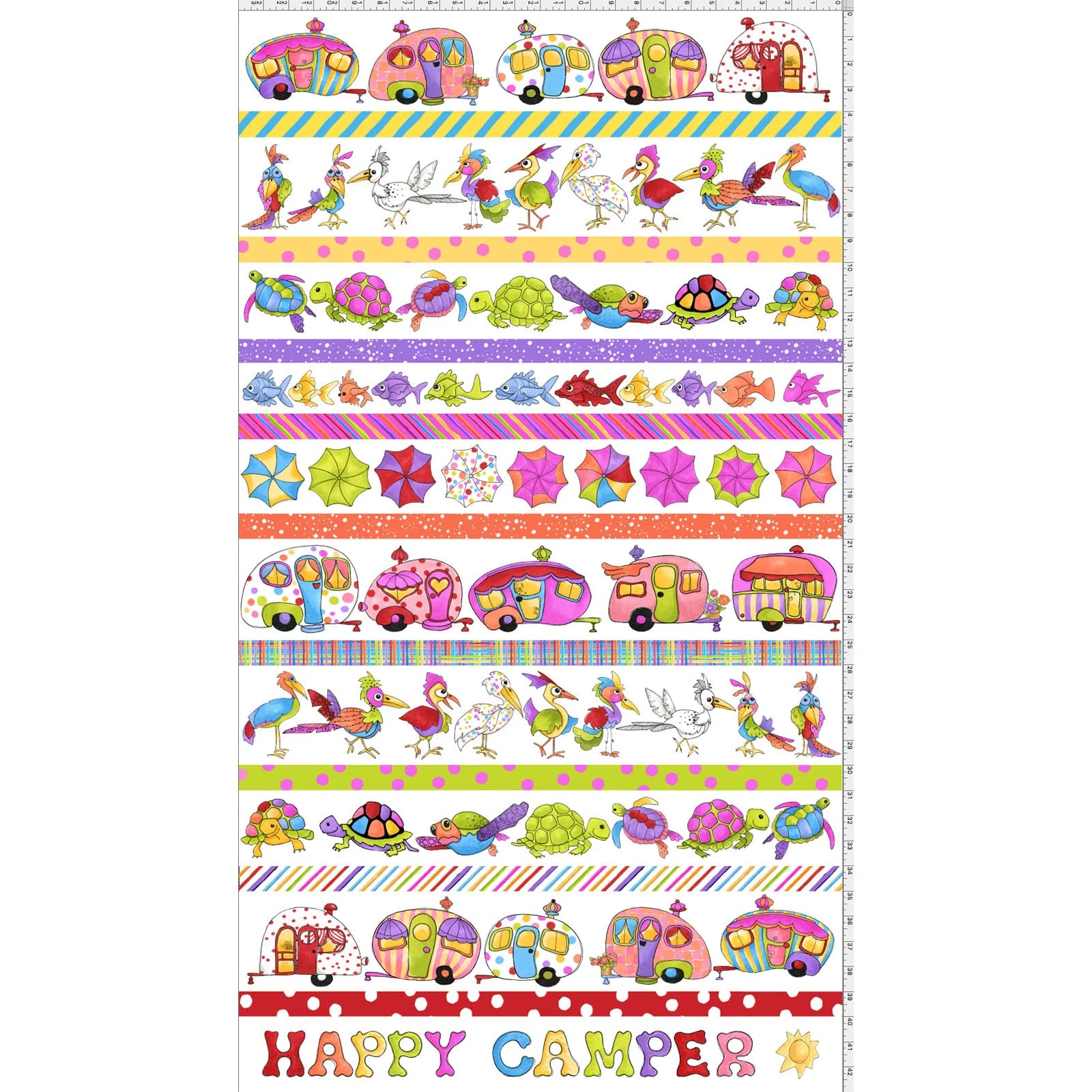 Amazon.com: Borders White Fabric Panel : Arts, Crafts & Sewing
