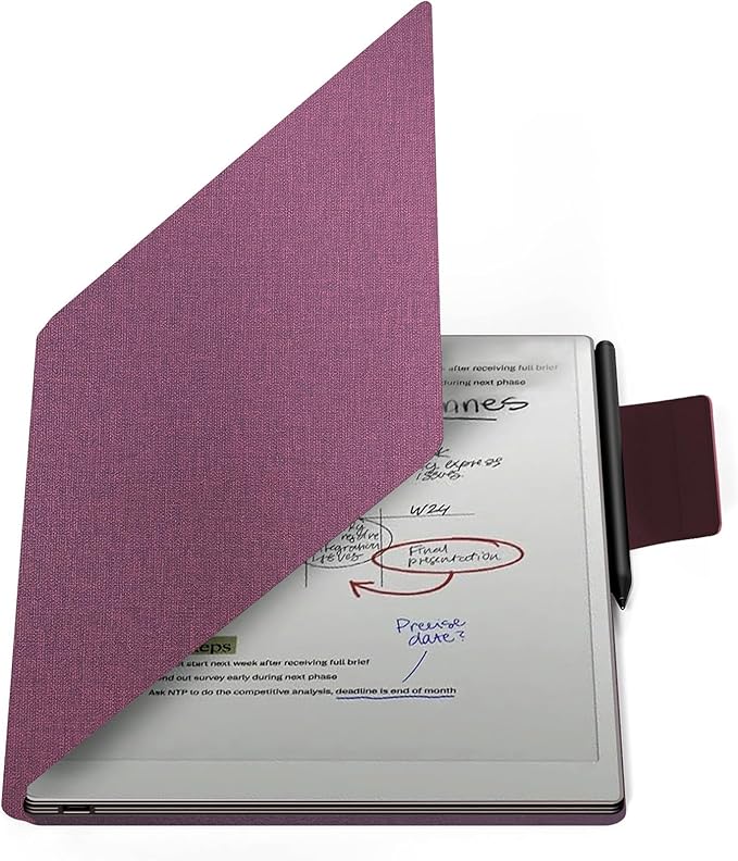 Amazon.com: JvKzaen Case for Remarkable Paper Pro Color 11.8”,Slim Hard ...
