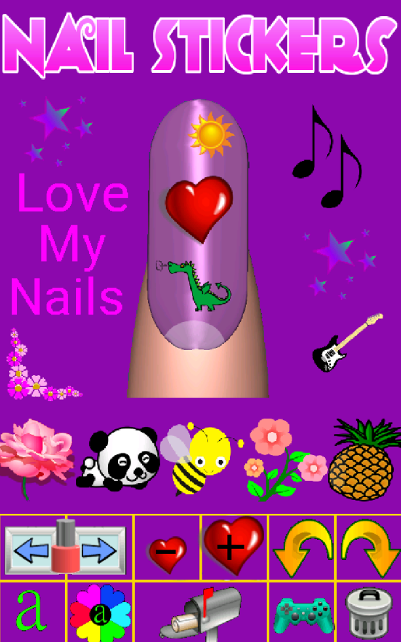 Nail Stickers, Pimp your nails! - App on Amazon Appstore