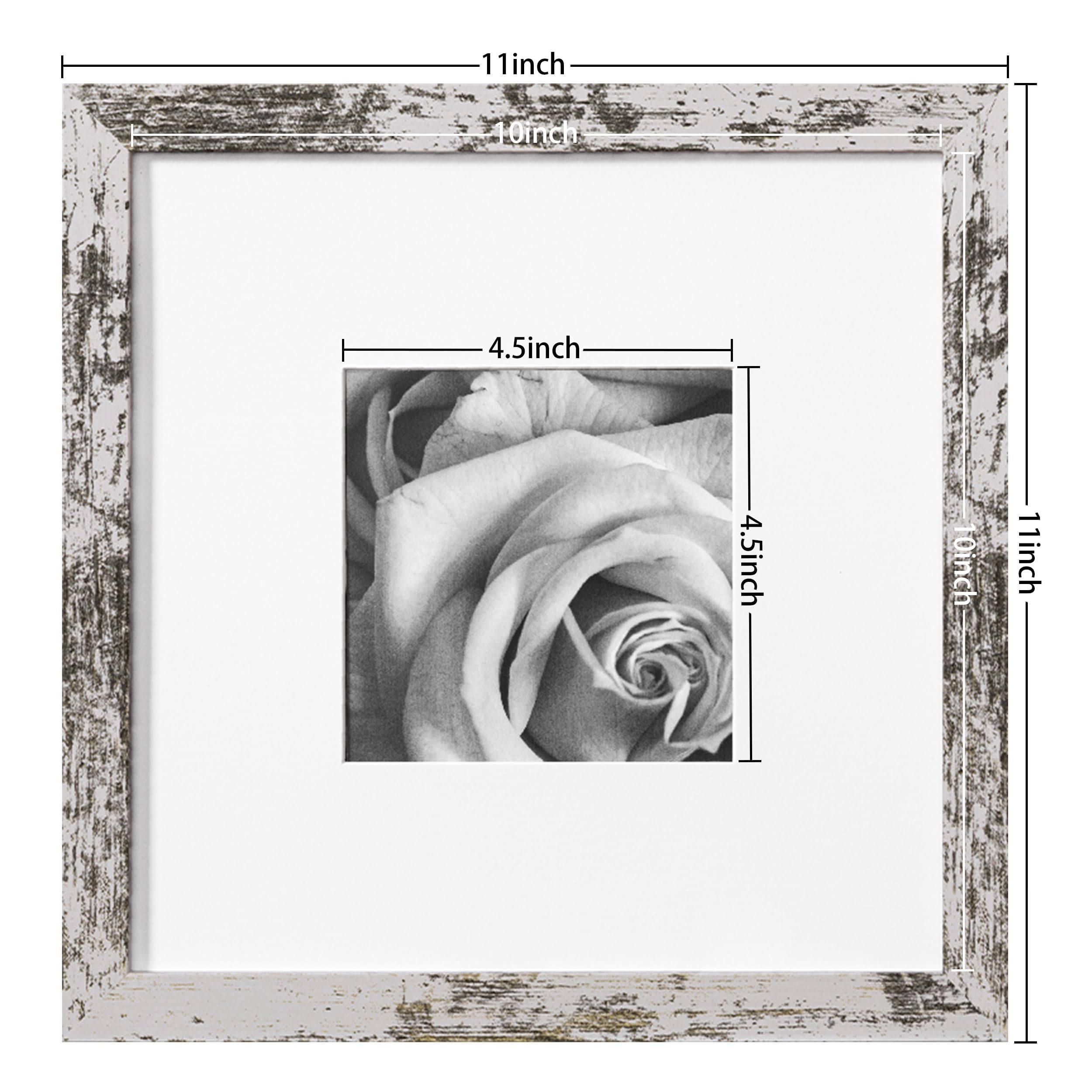 Snapklik.com : Eletecpro 10x10 Picture Frames Set Of 9, Classic Gallery ...