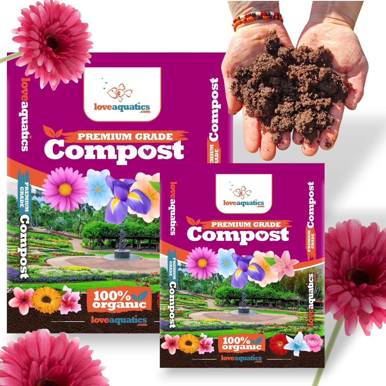 Love Aquatics 100L Multi Purpose premium grade compost : Amazon.co.uk ...