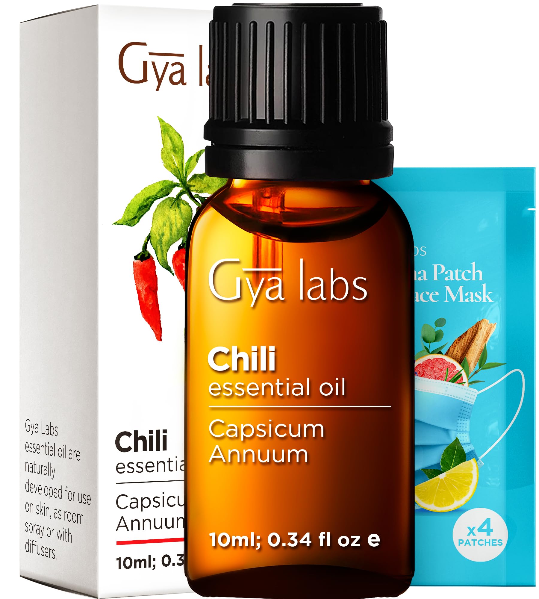 Amazon.com: Gya Labs Chili Essential Oil for Hair Healthy - Chili Oil ...