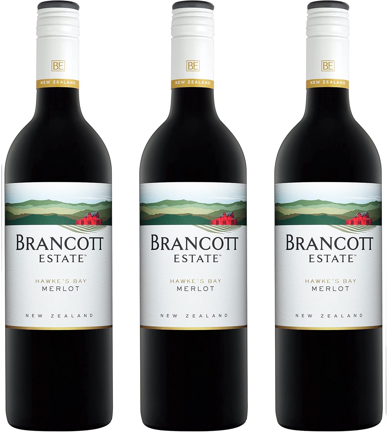 Brancott Estate Merlot Red Wine, 3 x 75 cl (Pack of 3) : Amazon.co.uk ...