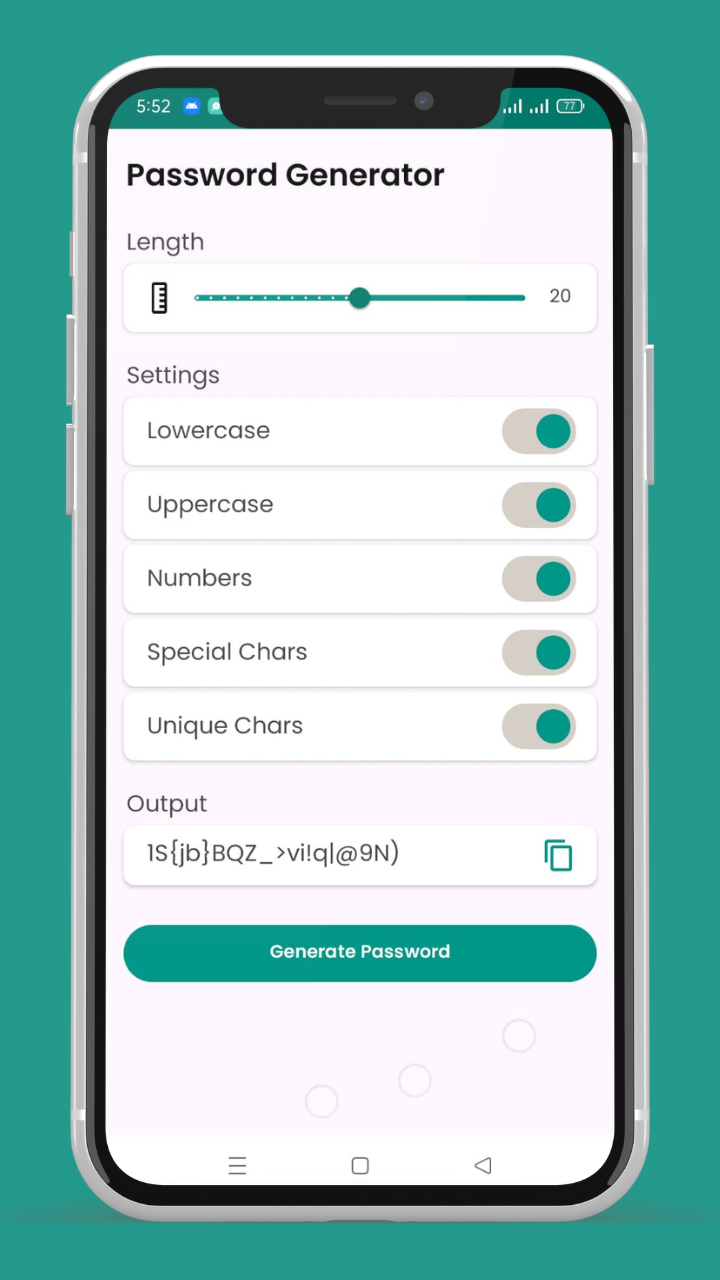 Password Generator - App on Amazon Appstore