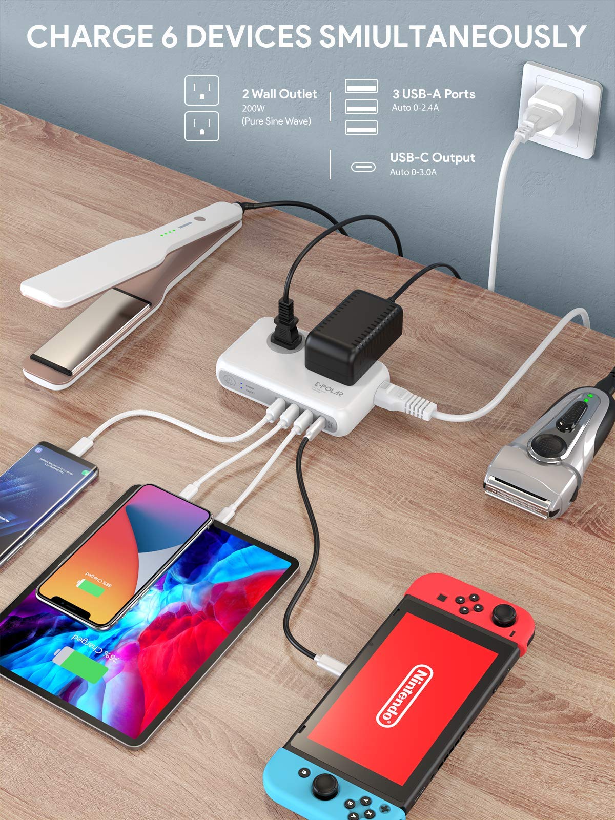 Buy Pure Sine Wave Power Voltage Converter And Travel Adapter By E buy-pure-sine-wave-power-voltage-converter-and-travel-adapter-by-e