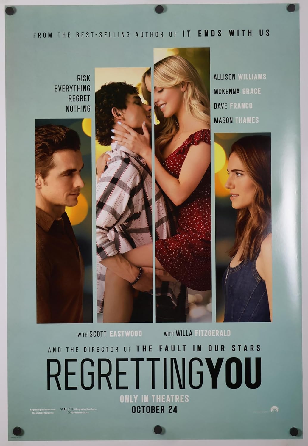 Amazon.com: REGRETTING YOU MOVIE POSTER 2 Sided ORIGINAL 27x40-2025 ...