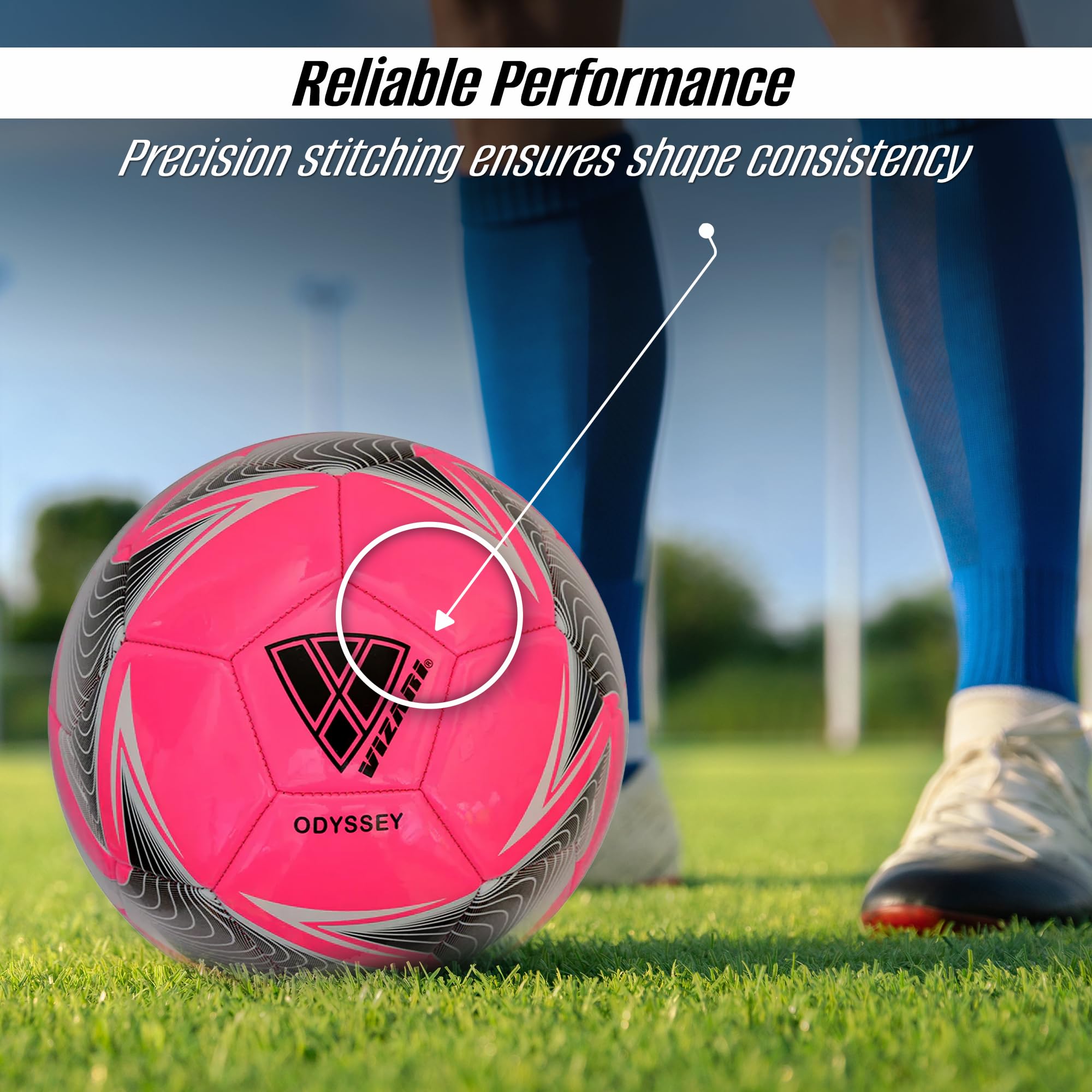 Snapklik.com : Soccer Ball For Kids & Youth - Durable Synthetic Leather ...