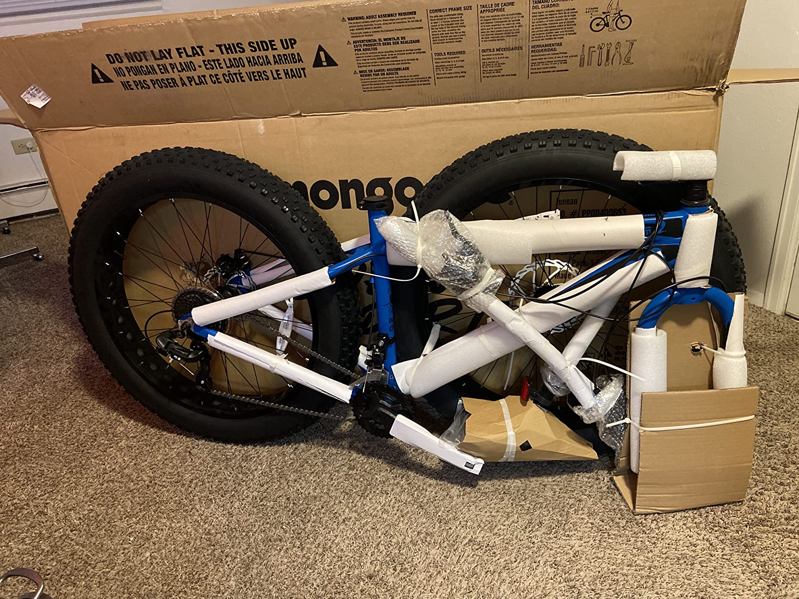 $38/mo - Finance Mongoose Juneau 26-Inch Fat Tire Bike | Buy Now, Pay Later