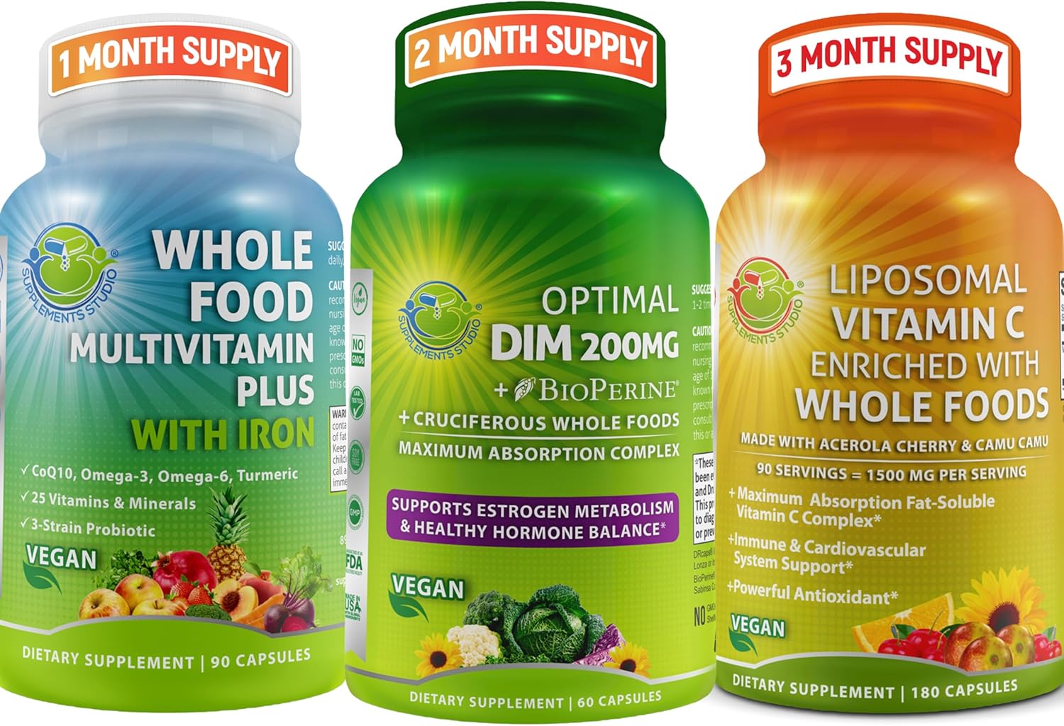 Suplemento DIM óptimo (diindolilmetano) Plus para equilibrio hormonal y ...