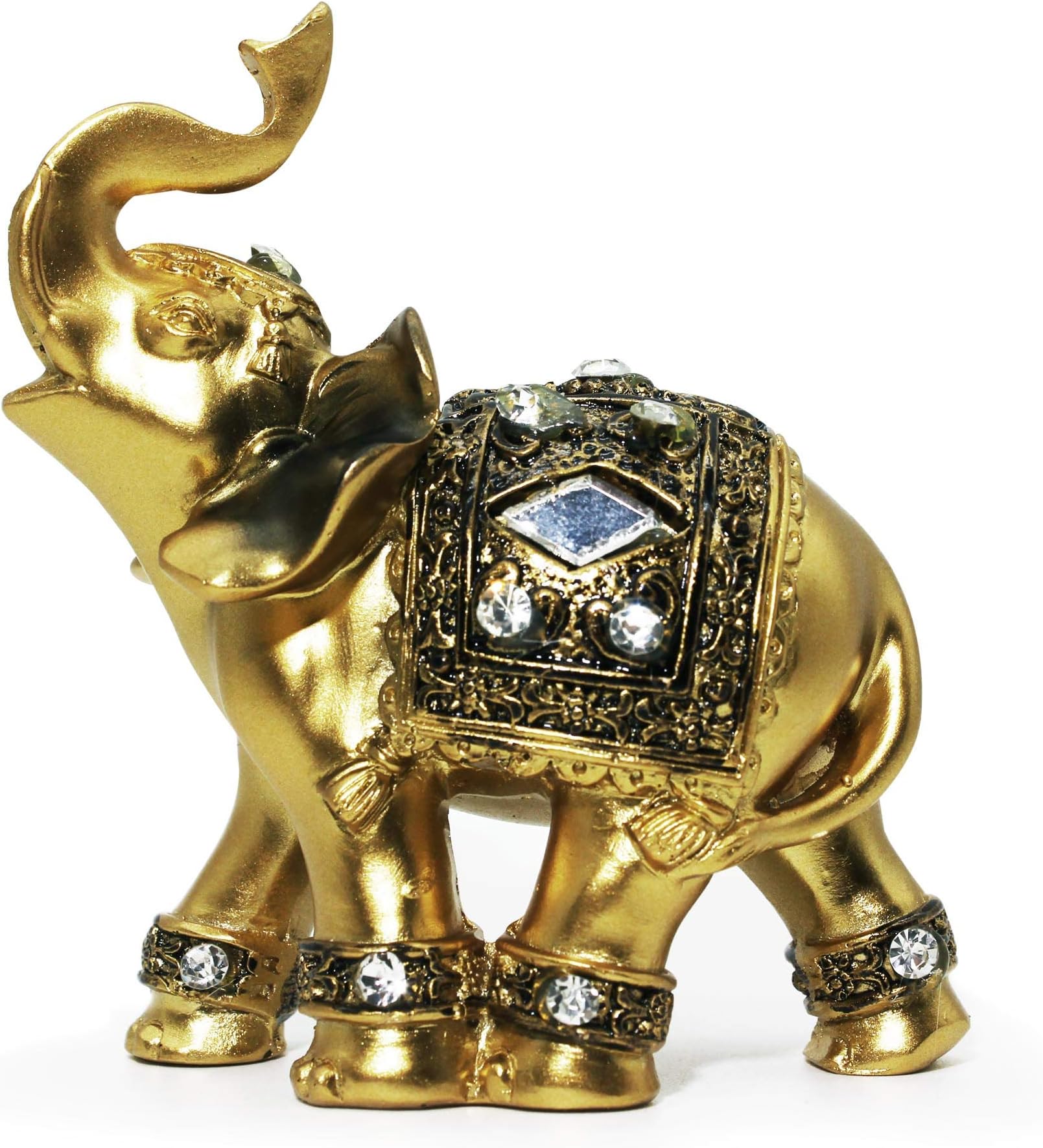 Amazon.com: HERCHR Feng Shui Elephant Figurine, Elephant Statues Good ...