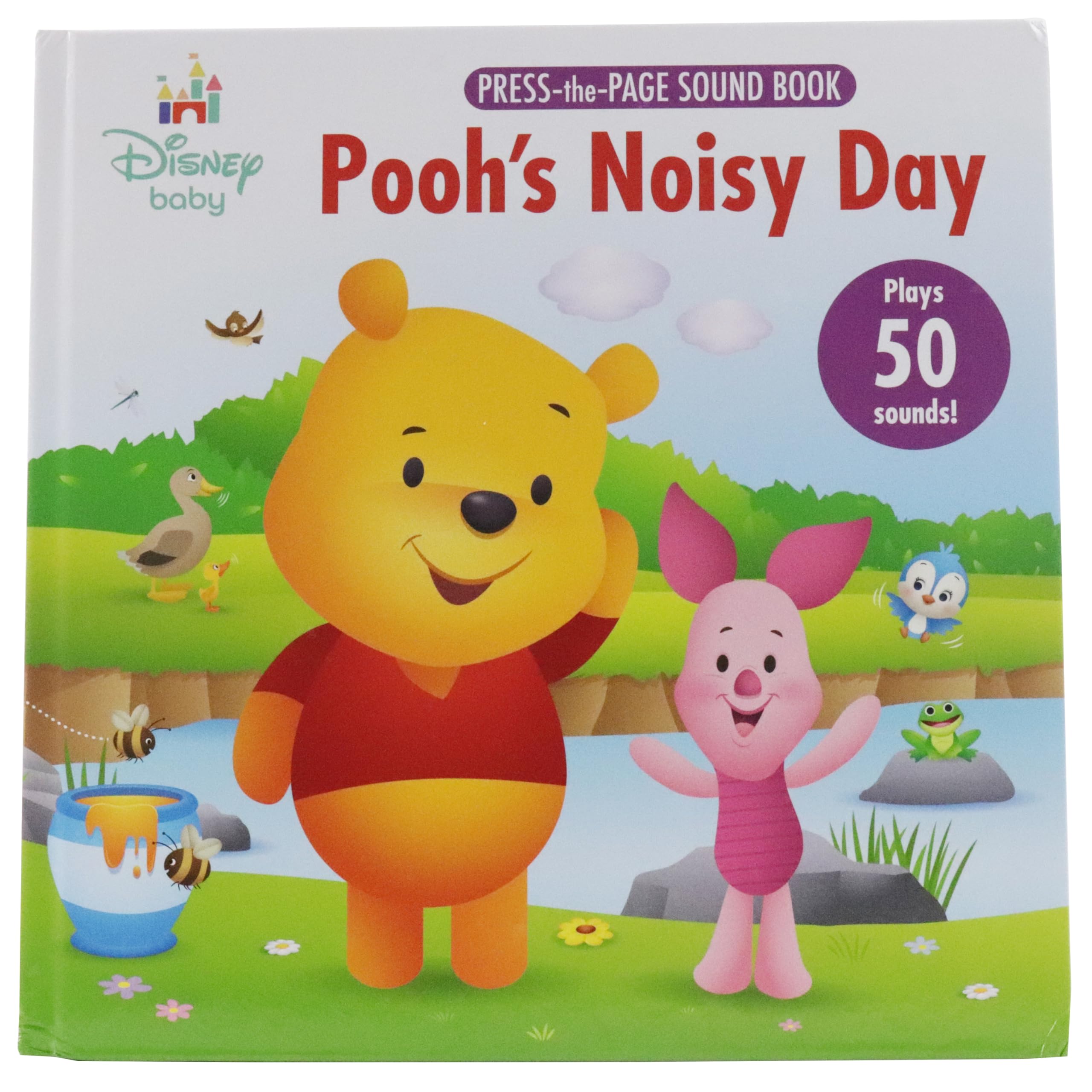 Amazon.com: Disney Baby Winnie the Pooh - Pooh’s Noisy Day - Press-the ...
