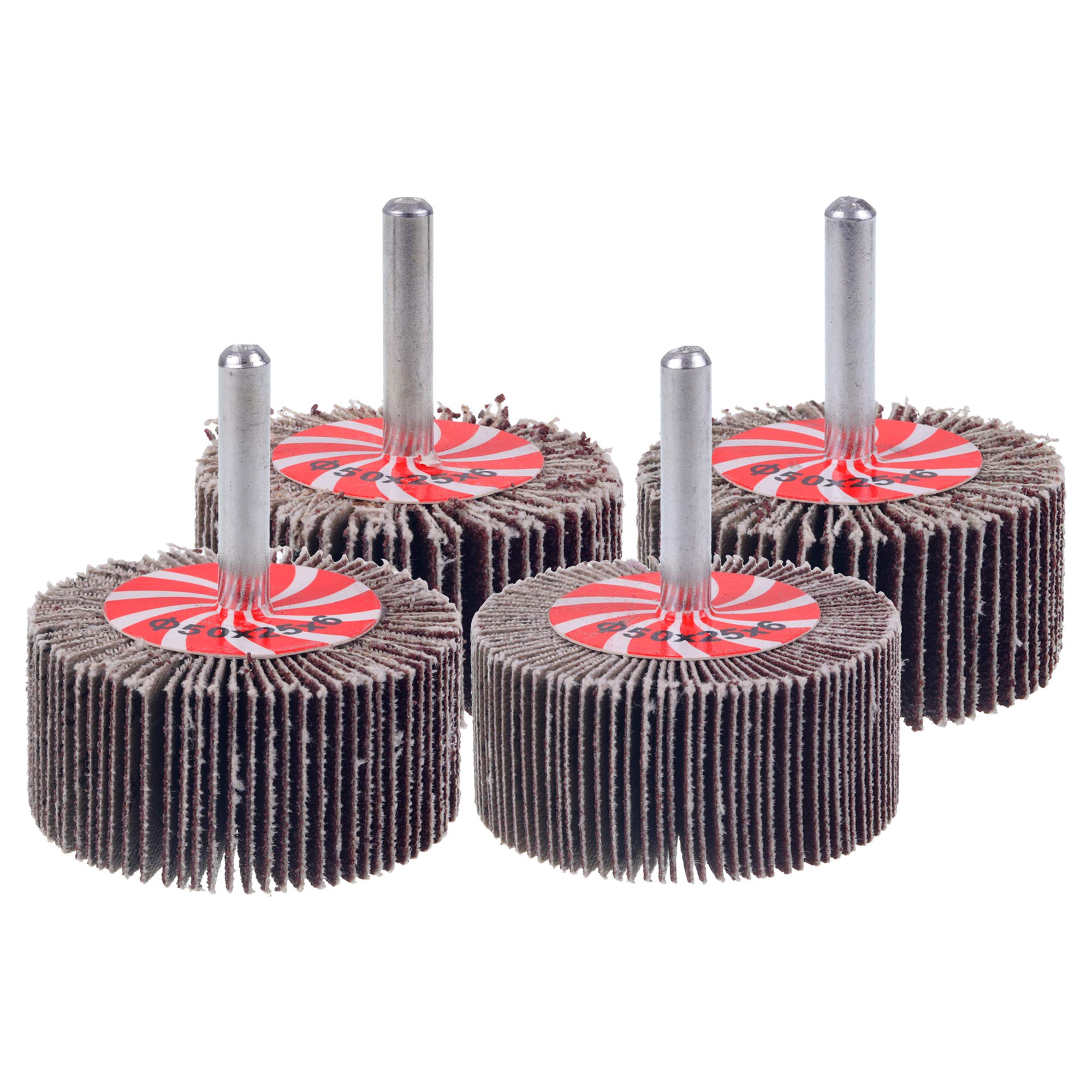 Fleece Flap Sanding Wheels 20 Pack Abrasive Flap Wheel Sander Set ...
