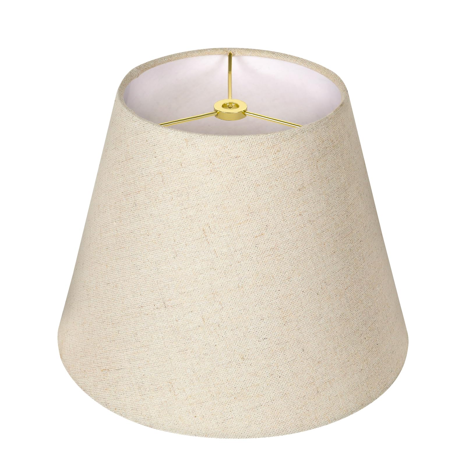 Small Lamp Shade, ALUCSET Barrel Fabric Lampshade for Table Lamp and ...