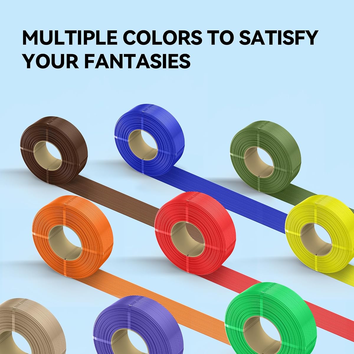$9/mo - Finance SUNLU PLA Refill Filament 1.75mm, Refill PLA 3D Printer ...
