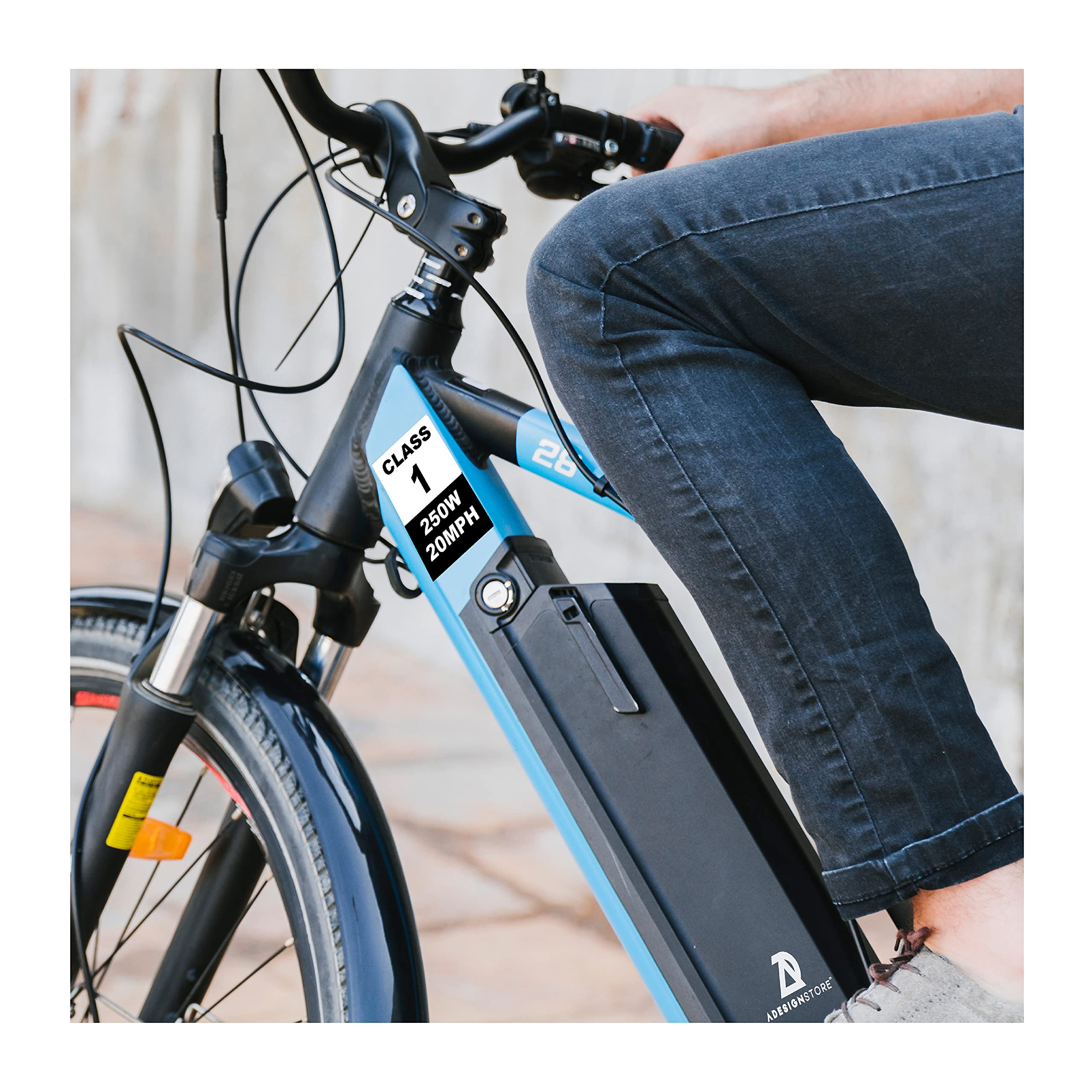 Electric Bicycle Frame Identification Class Number Stickers Decals ...