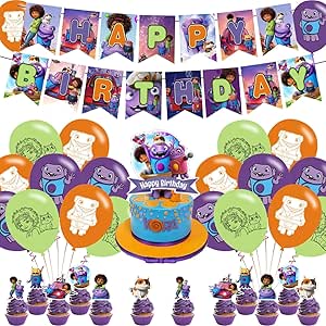 Amazon.com: Home Movie Birthday Party Decorations,Cartoon Adventure ...