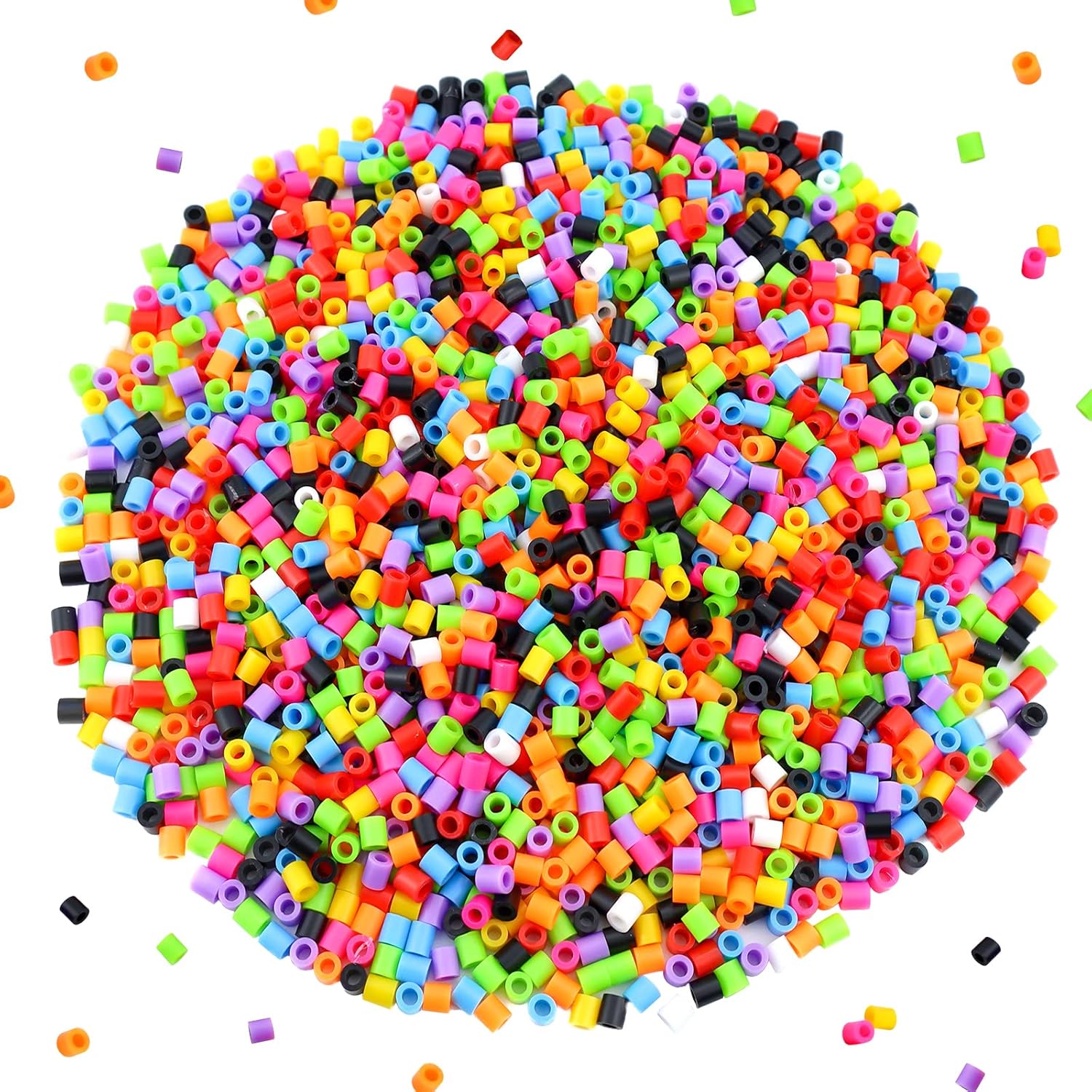 Amazon.com: YETOOME Assorted Fuse Beads Kit with Bead Tweezer Tool, 5 ...