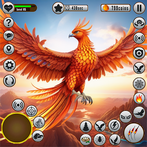 フェニックスシミュレーター 3D ゲーム - ベスト バード ゲーム ために 無料-Amazonアプリストアのアプリ