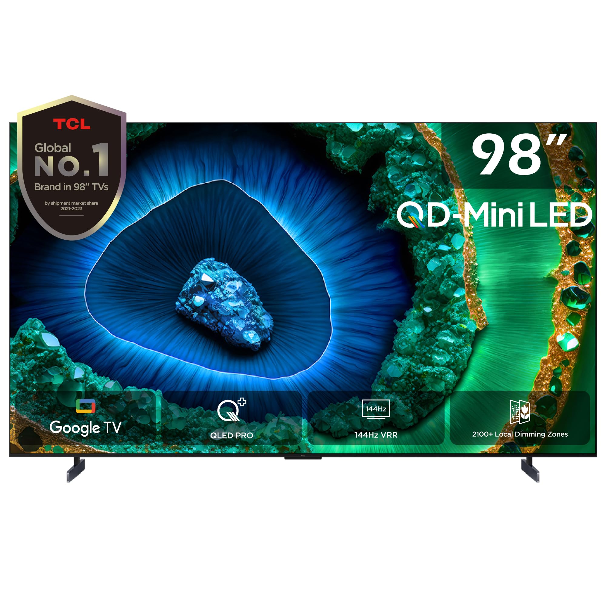 Buy TCL television 98 Inch Smart TV 4K QD-Mini LED HDR Google TV ...