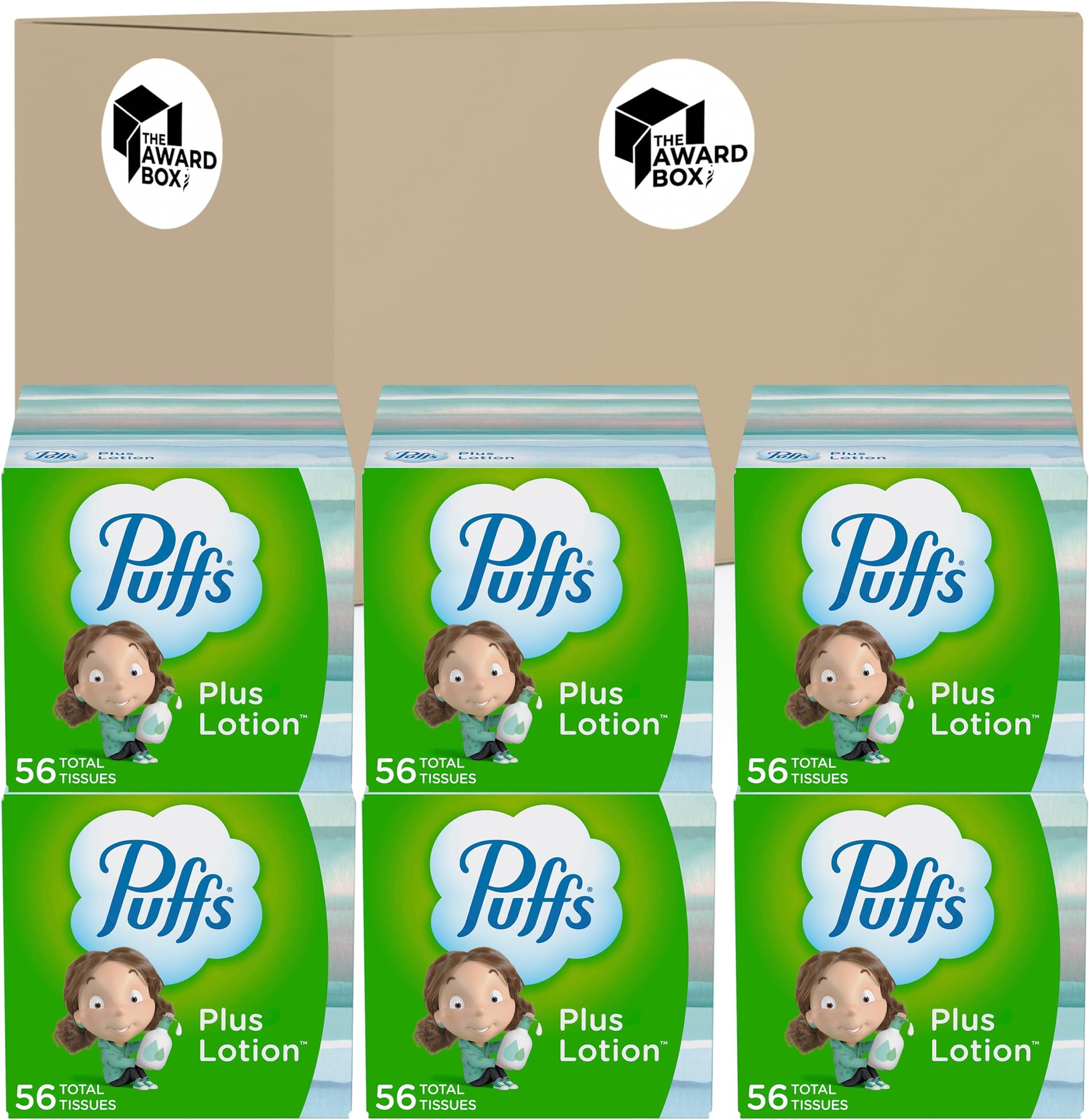 Amazon.com: Puff Plus Lotion Vick Facial Tissues 16 Cubes, 2-Ply (48 ...