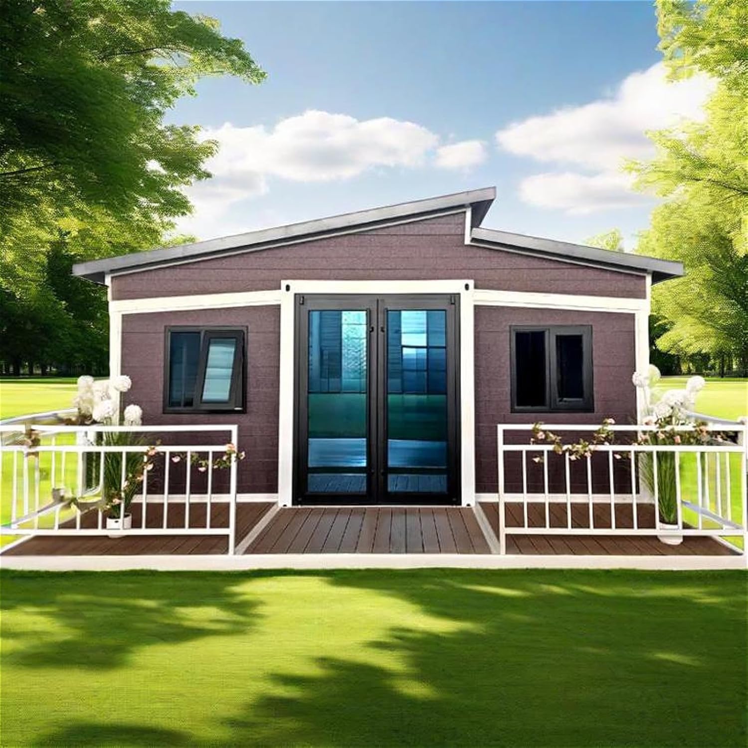 Amazon.com : Luxury Tiny Home Kit – High-End Prefab Modular House with ...
