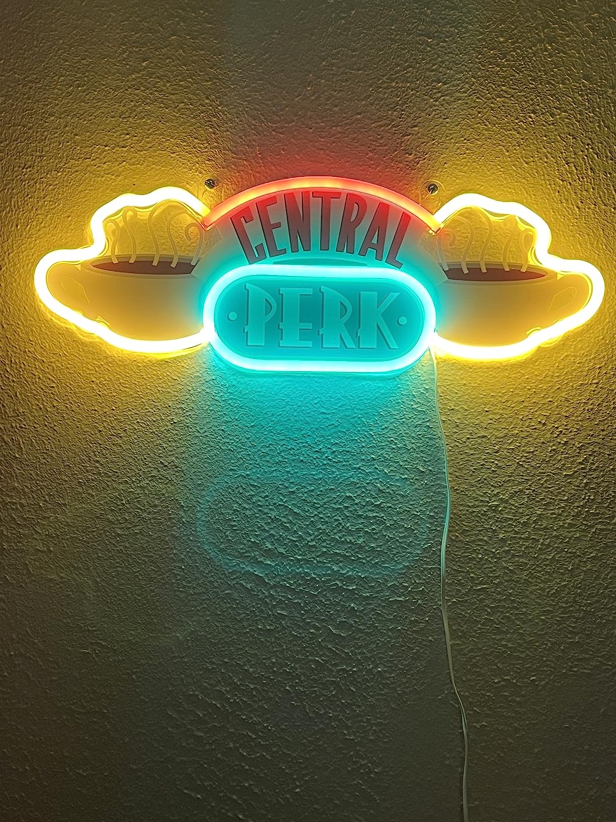 Amazon.com : Friends Central Perk Coffee Shop Neon Light Sign Replica ...