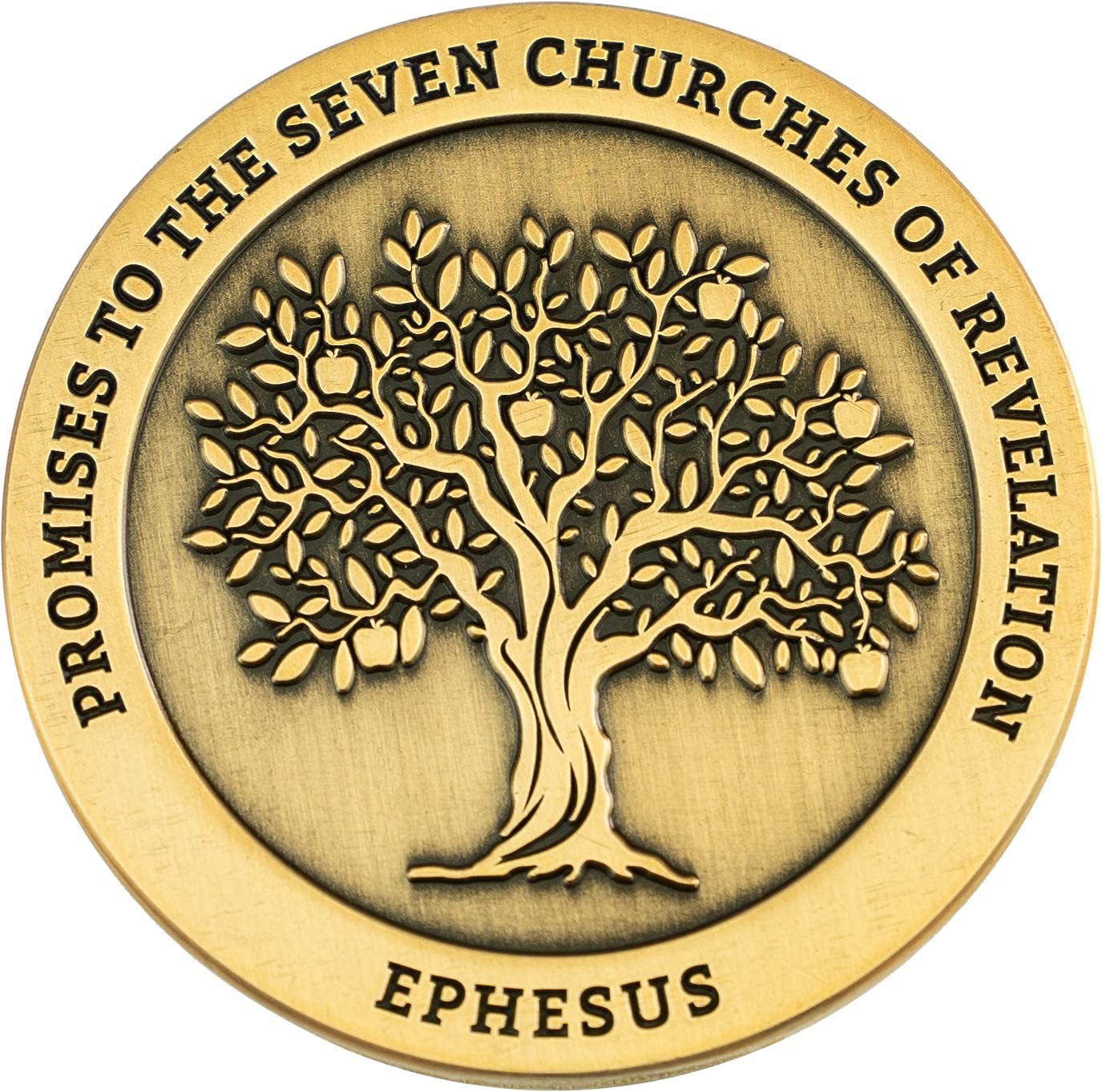 Buy Ephesus, Seven Churches of Revelation Challenge Coin, Signs of The ...
