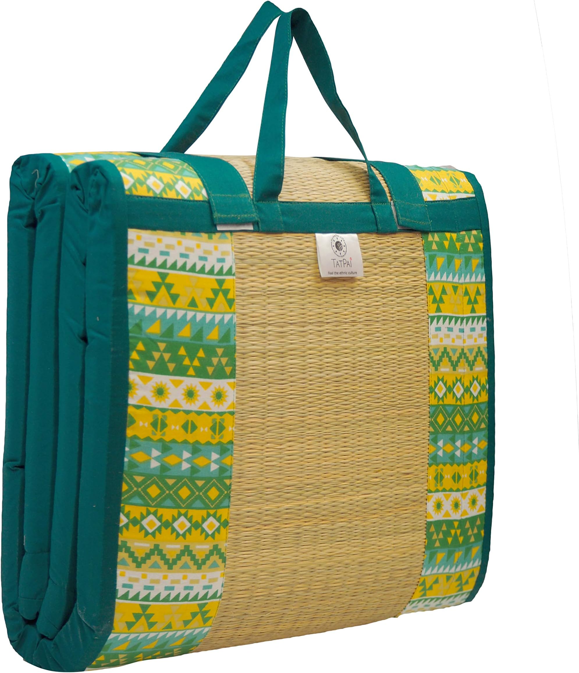 Buy KALA DARSHAN CRAFTS BAZAAR - Foldable Mat with Korai River Grass ...