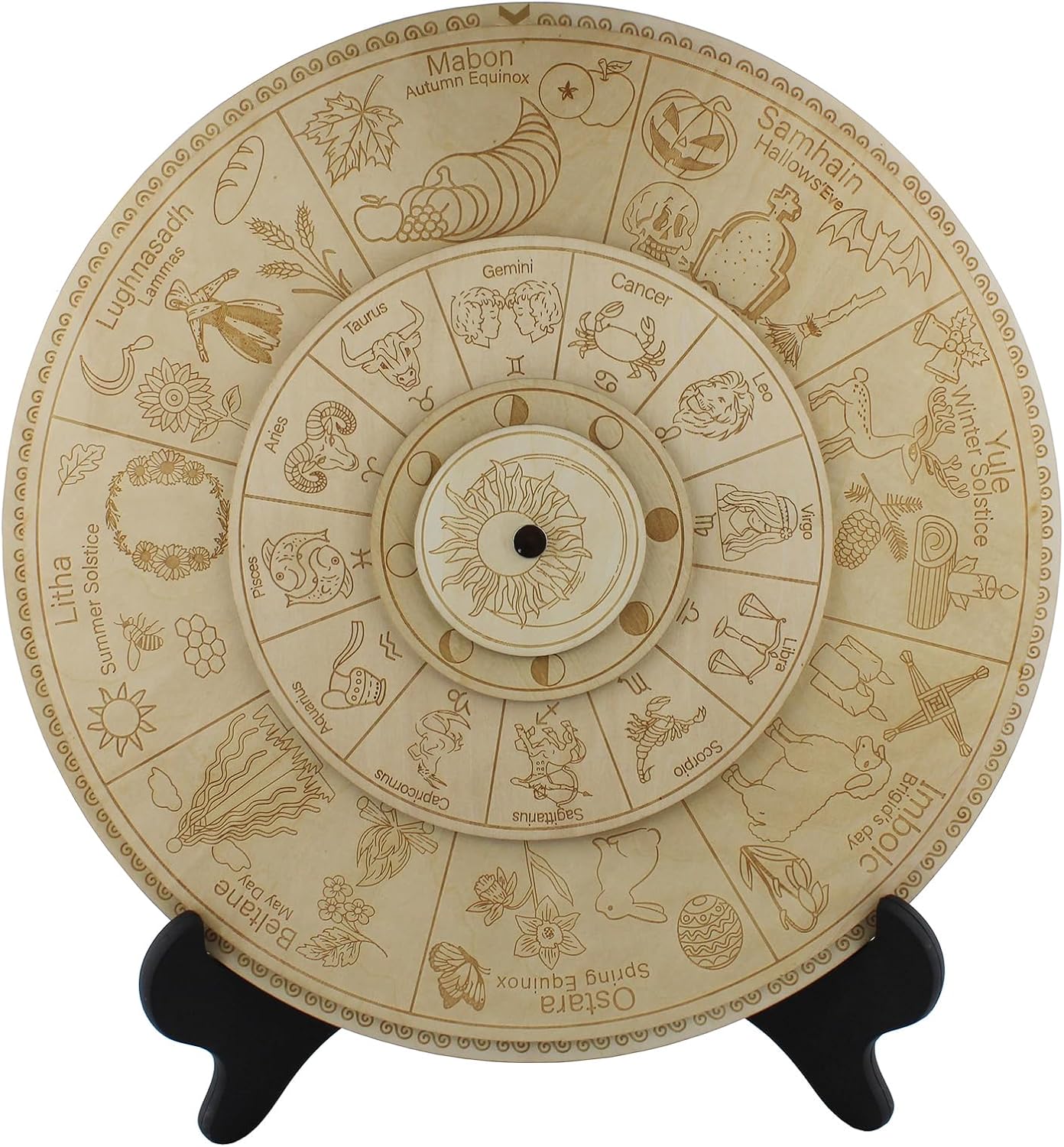 Amazon.com: Wiccan Calendar Pagan Altar Pagan Wheel of the Year ...