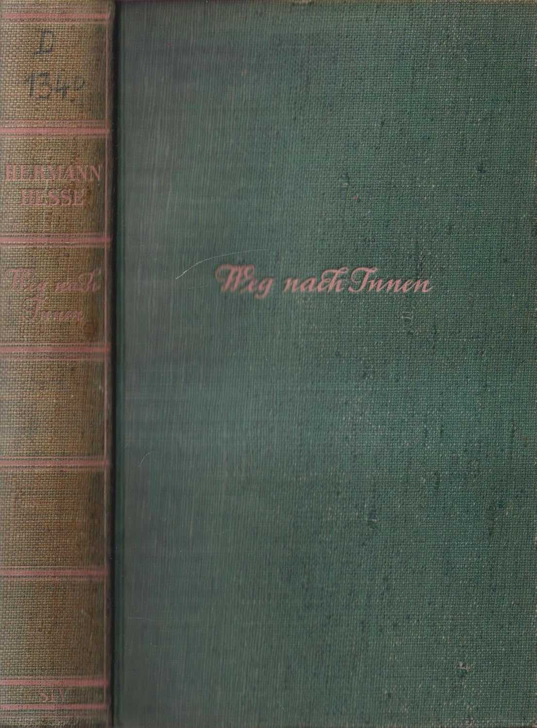 Weg nach Innen. Vier Erzählungen. : Hesse, Hermann: Amazon.de: Bücher