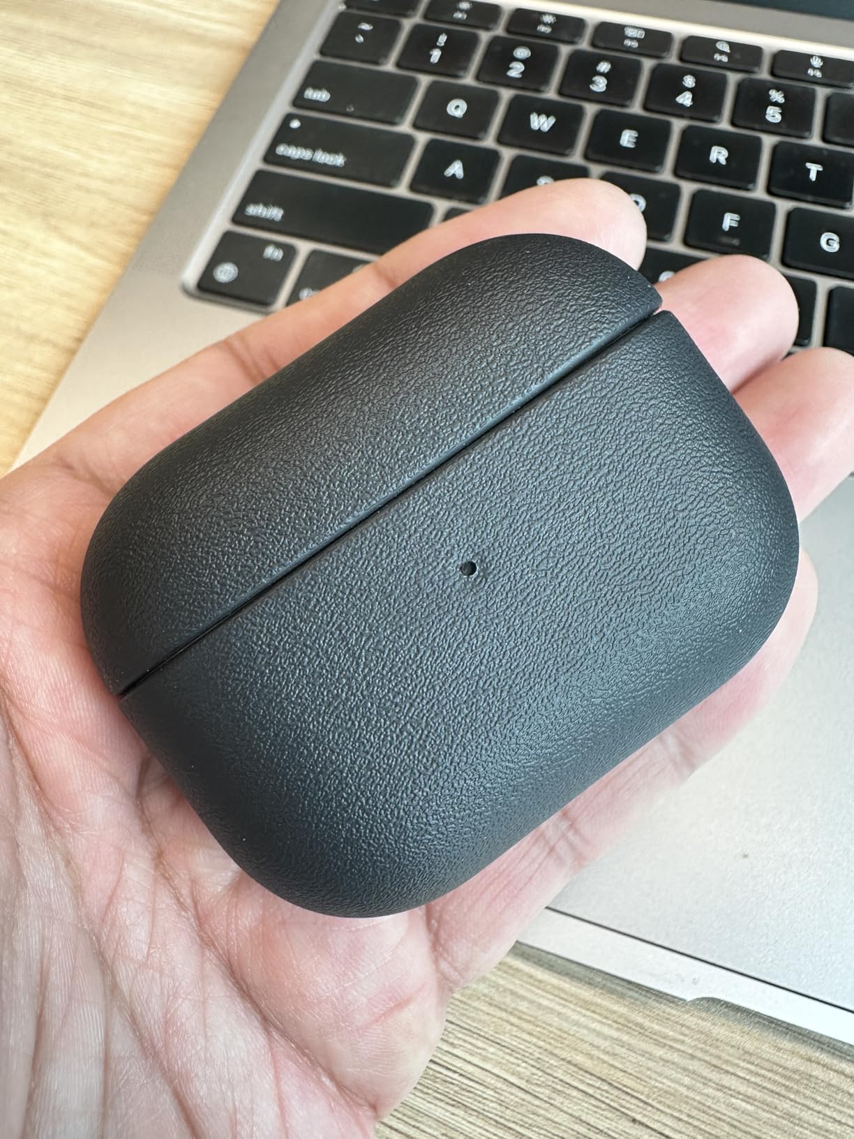 EMOH ROCED Airpods Pro 2 Case Cover, Leather Texture Full-Body ...