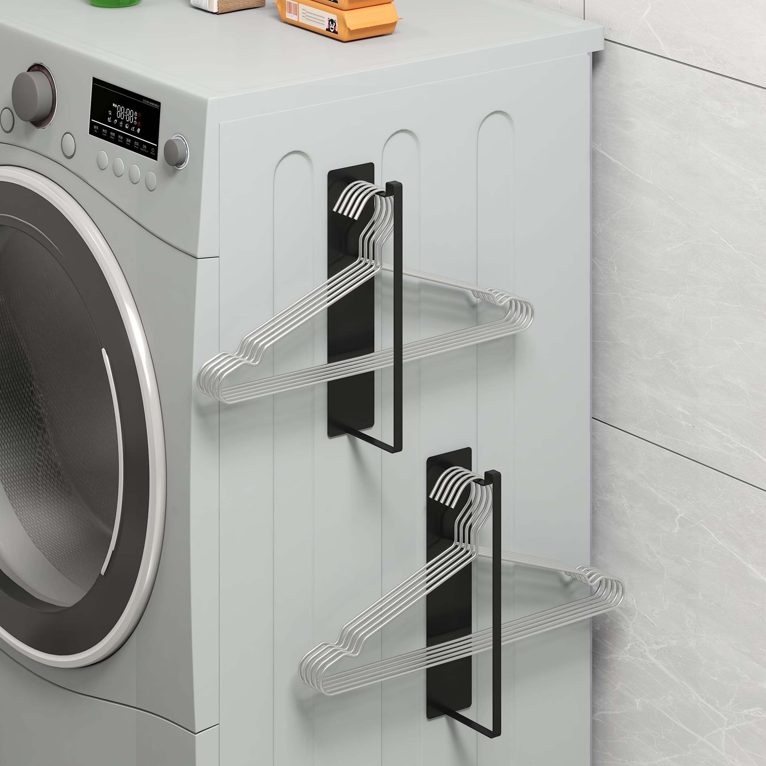 Amazon.com: Magnetic Hanger Organizer, Thipoten 2Pack Hangers Holder ...