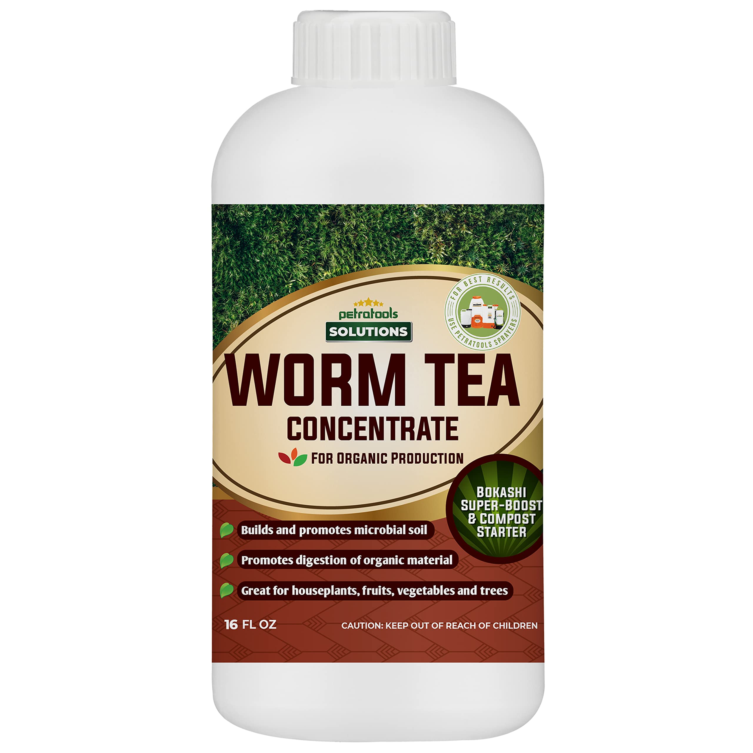 Buy Worm Tea for Gardening Soil - Worm Tea Fertilizer Liquid - Worm ...