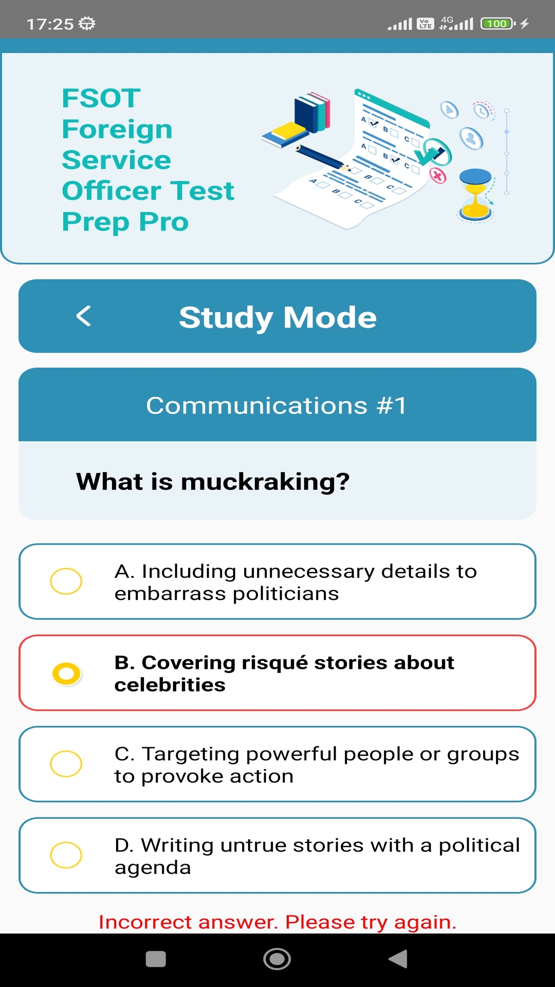 FSOT Foreign Service Officer Test Prep Pro - App on Amazon Appstore