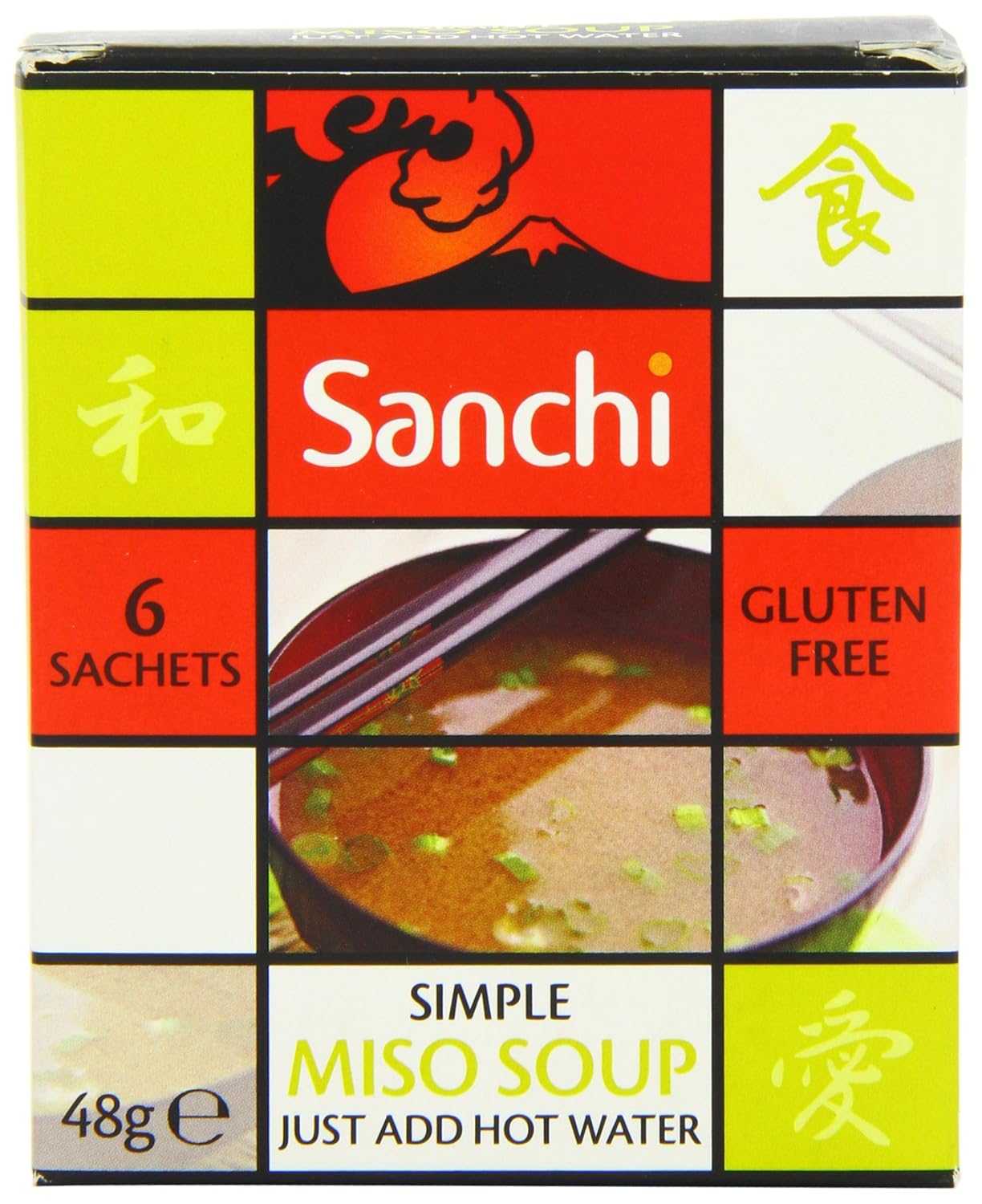Amazon.com : Sanchi Instant Miso Soup 6 Sachets 48 g (Pack of 6, Total ...