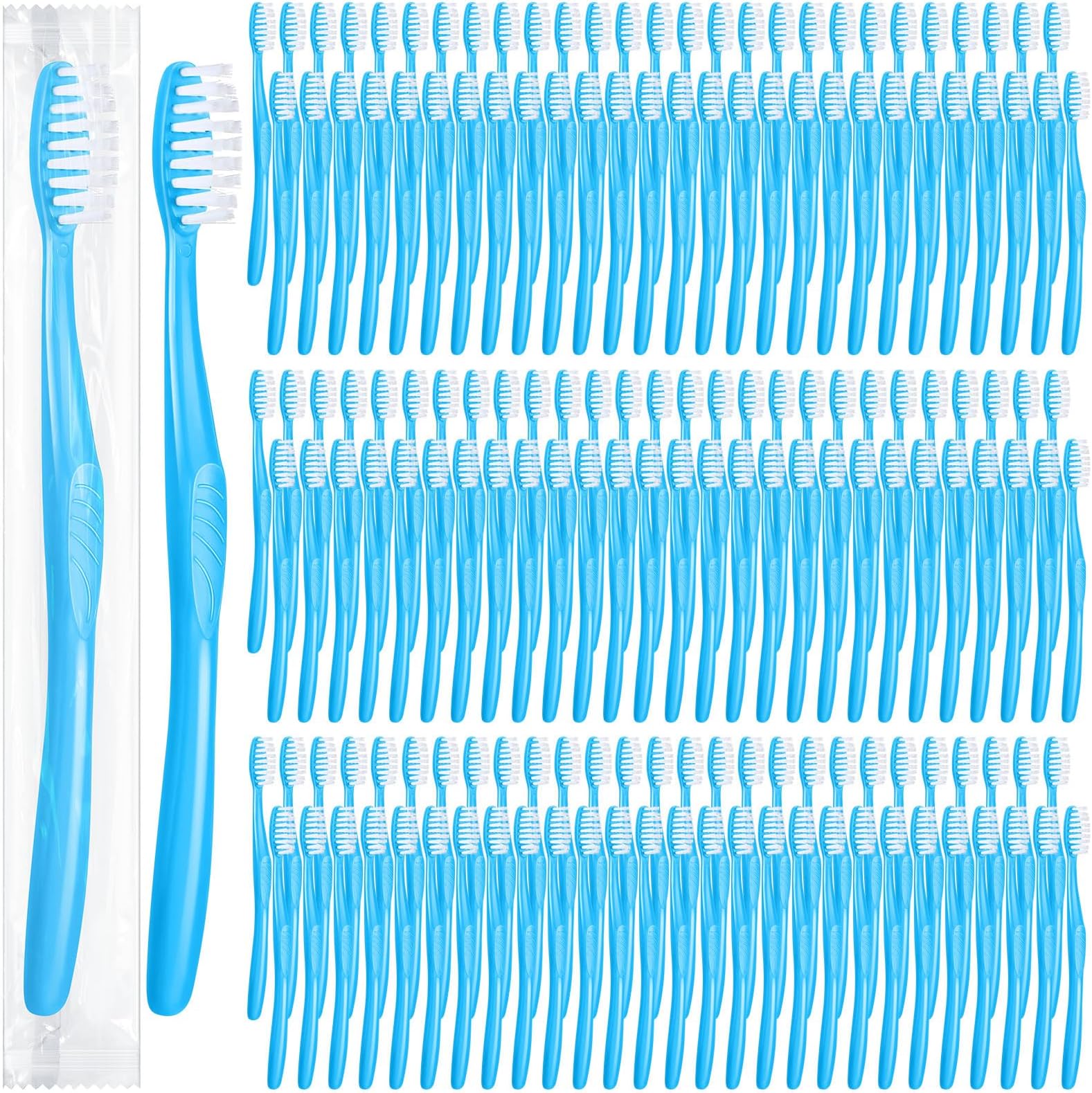 Amazon.com : Tessco 1000 Pcs Disposable Toothbrushes Bulk Individually ...