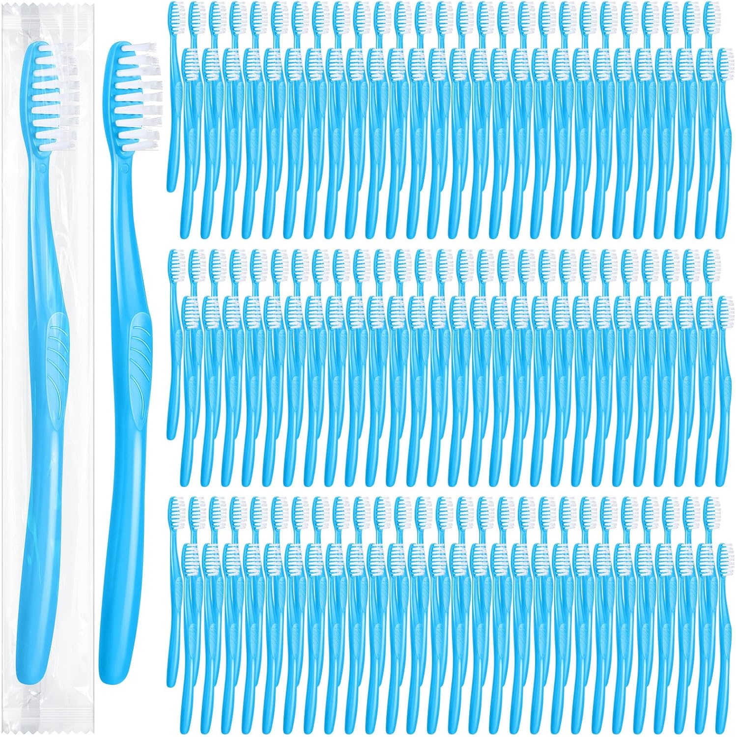 Amazon.com : Tessco 1000 Pcs Disposable Toothbrushes Bulk Individually ...
