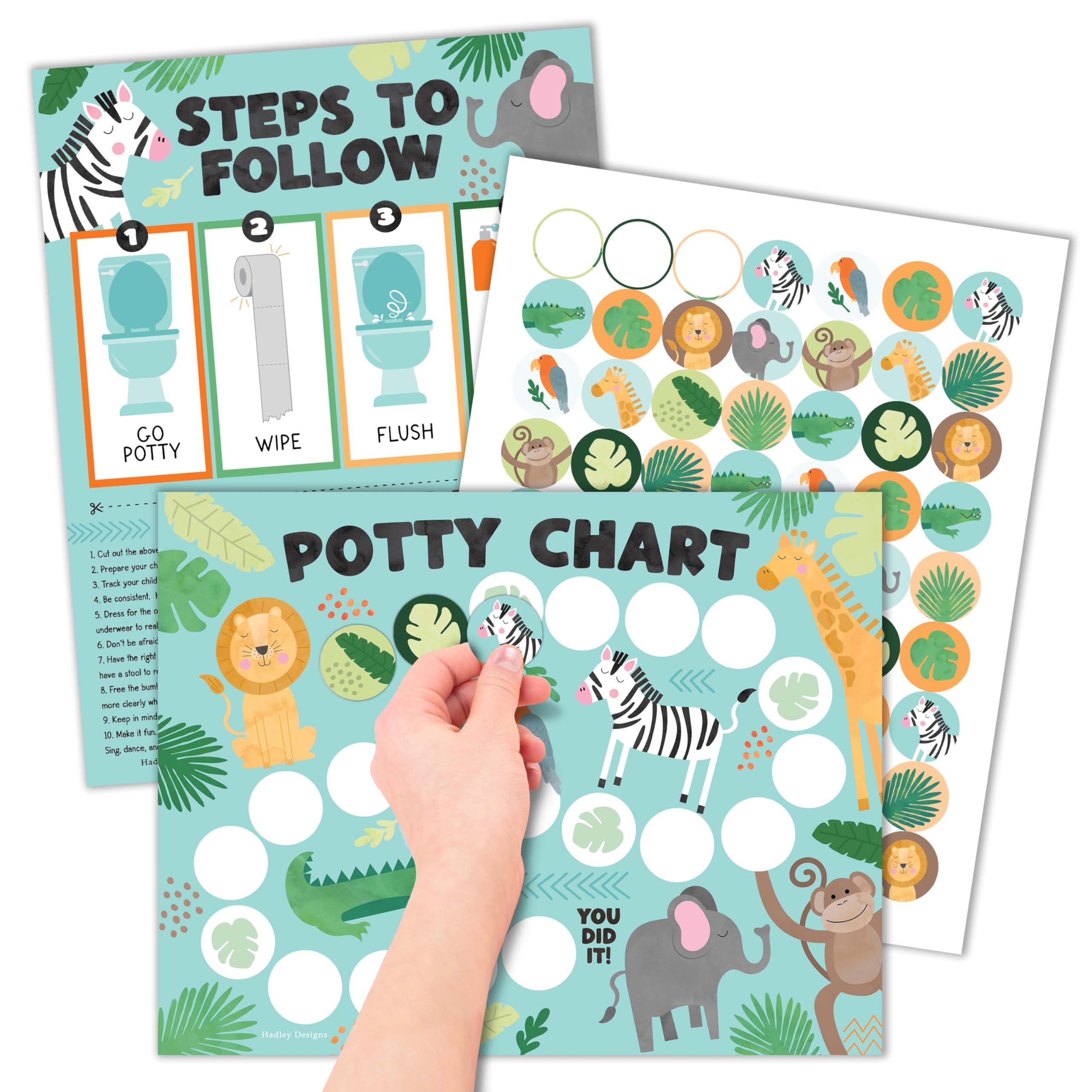 Snapklik.com : Potty Training Sticker Chart