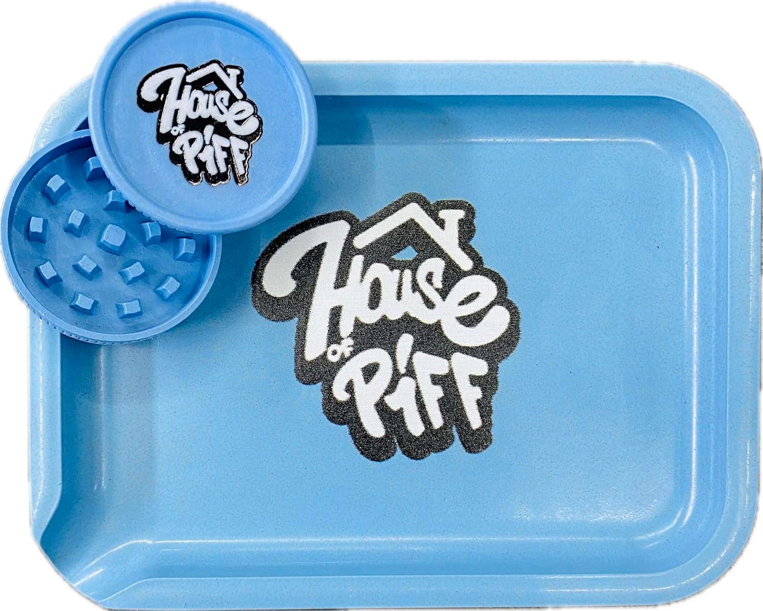 Amazon.com: House Of Piff Cigarette Rolling Tray Includes Herb Grinder ...