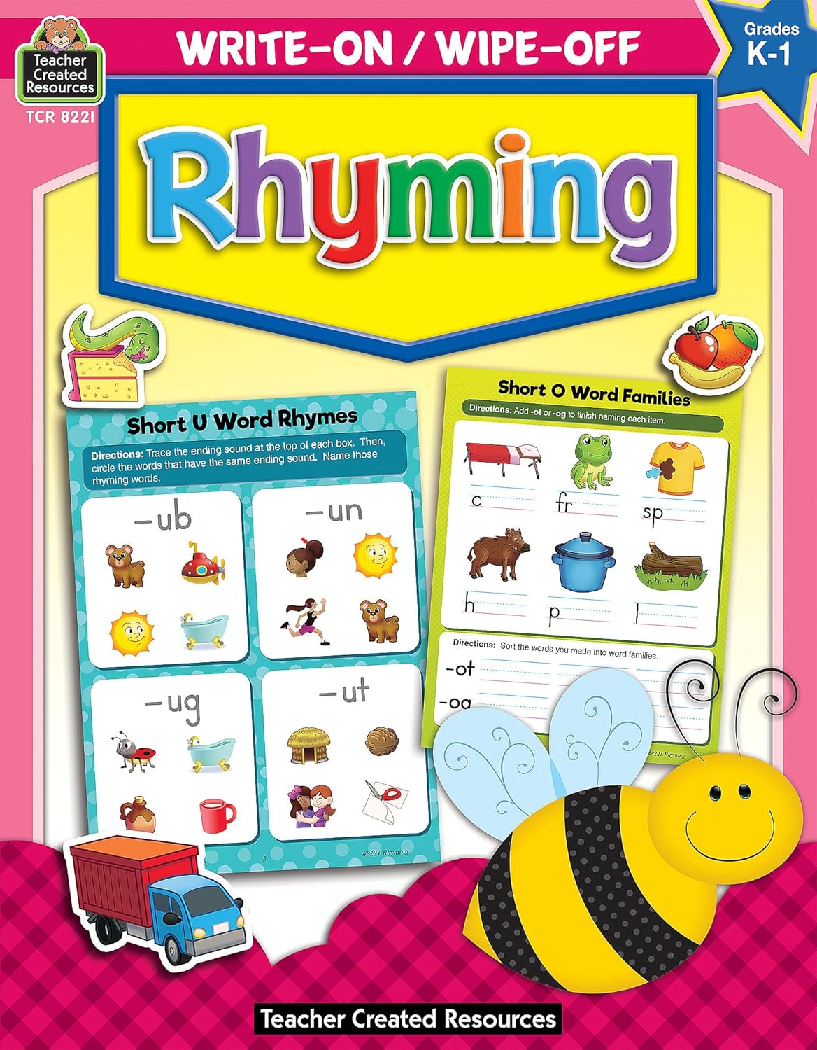 Amazon.com: Write-On/Wipe-Off: Rhyming (TCR8221) : Office Products