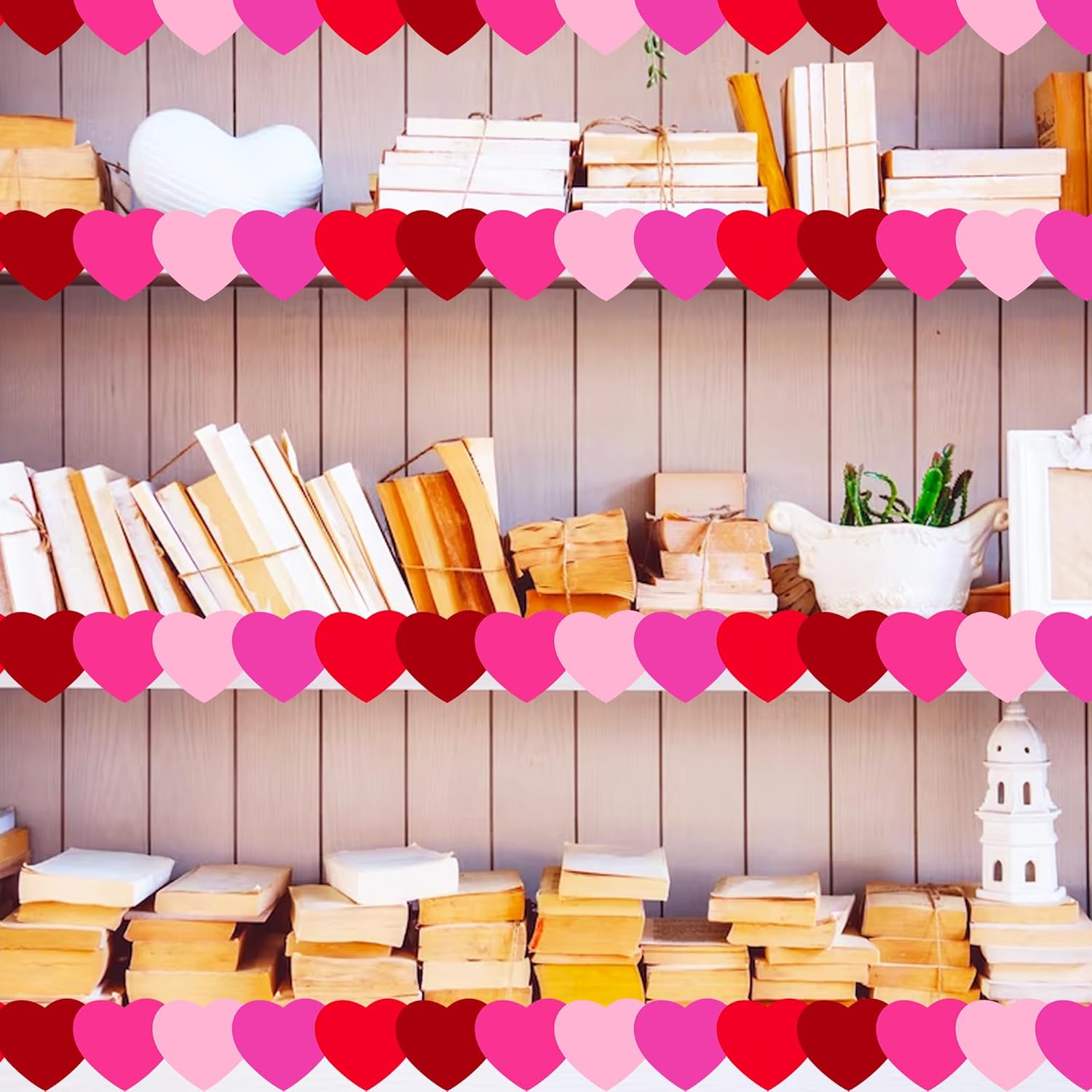 Decoración de tablero de anuncios de corazón para el día de San ...