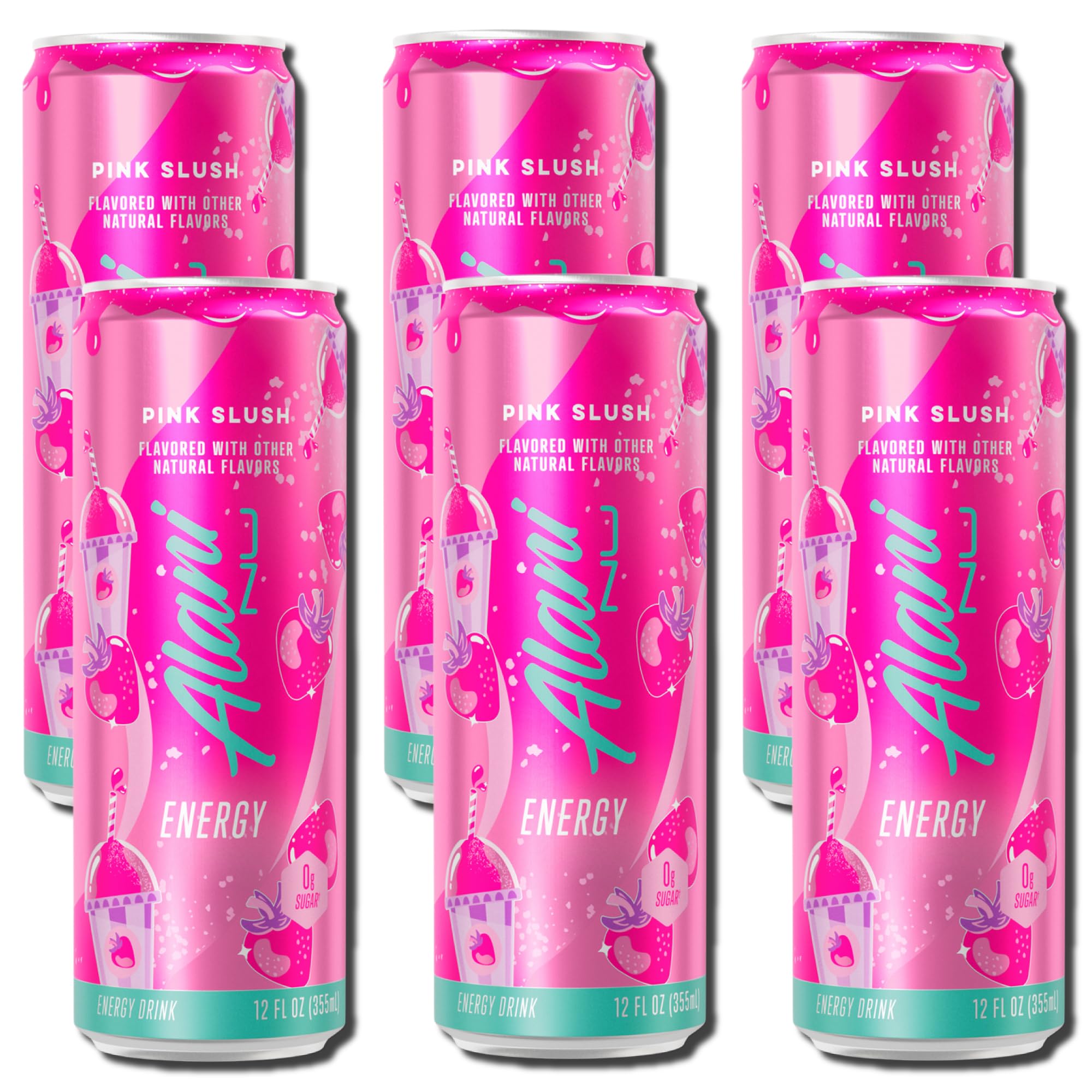 Amazon.com : Alani Energy Drink Pink Slush - Sugar free, Low Calorie ...