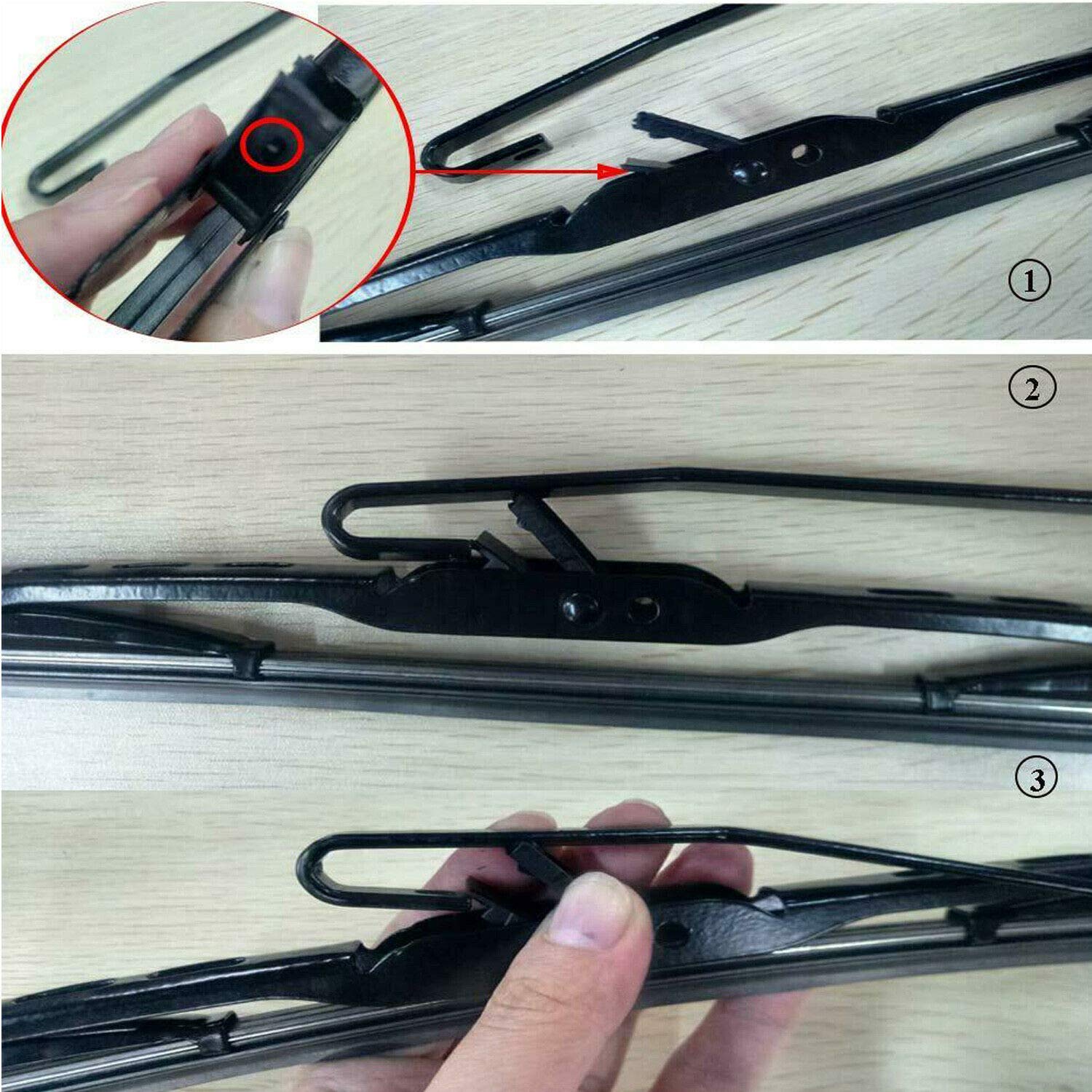 Snapklik.com : ConPus UTV Manual Wiper Hand Operated Windshield Wiper ...