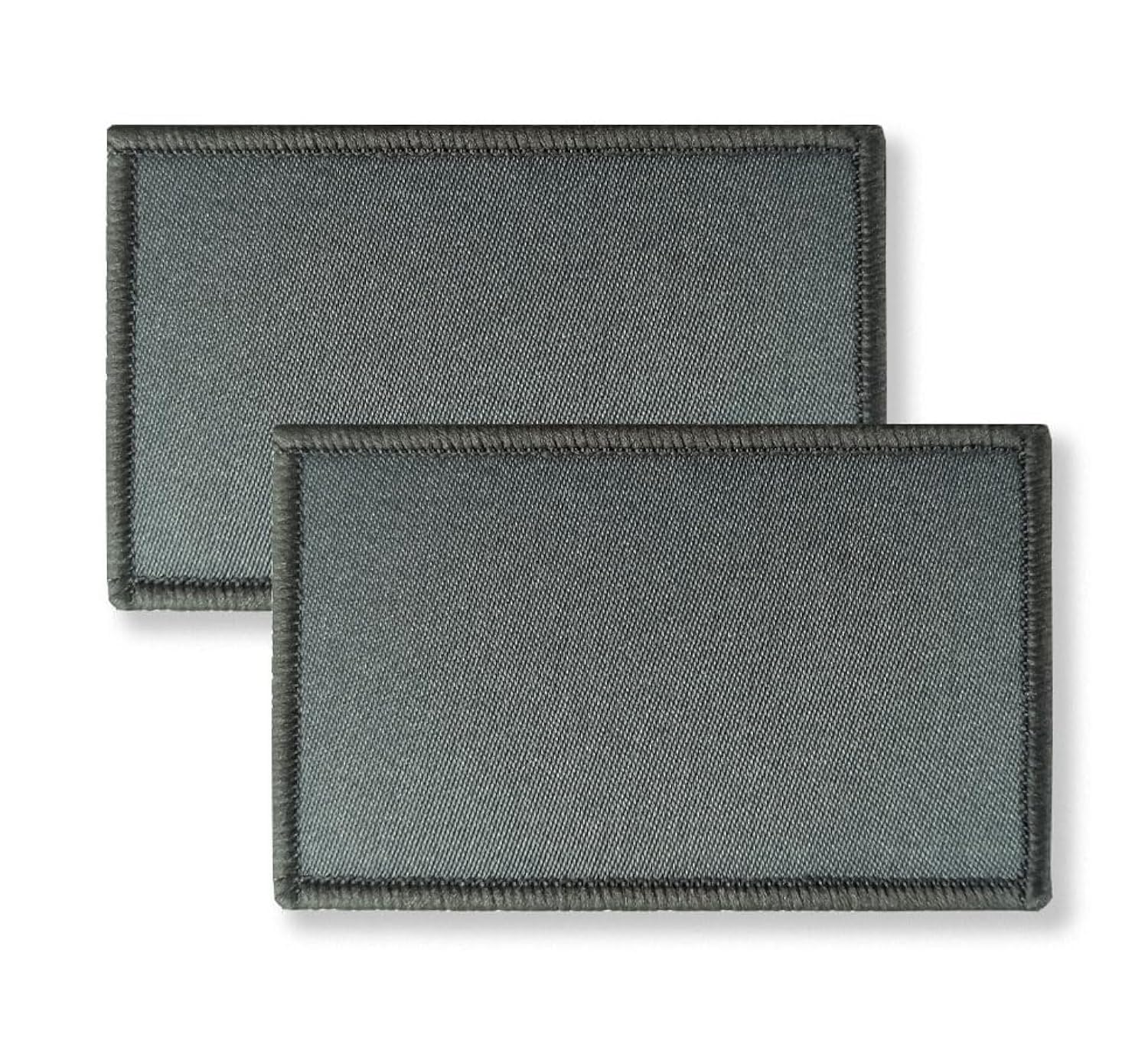 Amazon.com: Overdecor Solid Gray Flag Patch Plain Grey Tactical Patch ...