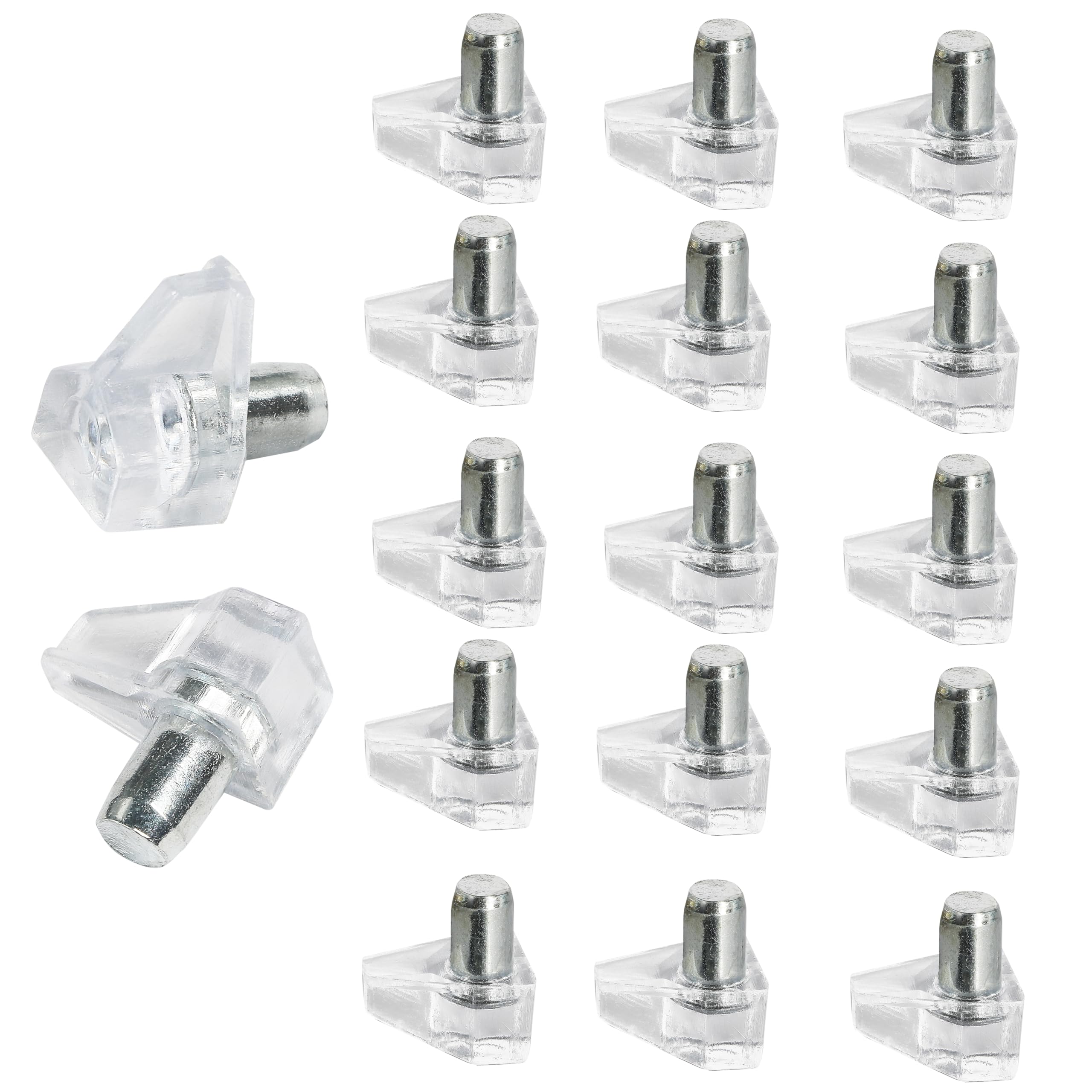 Snapklik.com : 60pcs Clear Shelf Pegs, 6mm Plastic Shelf Pins Small ...