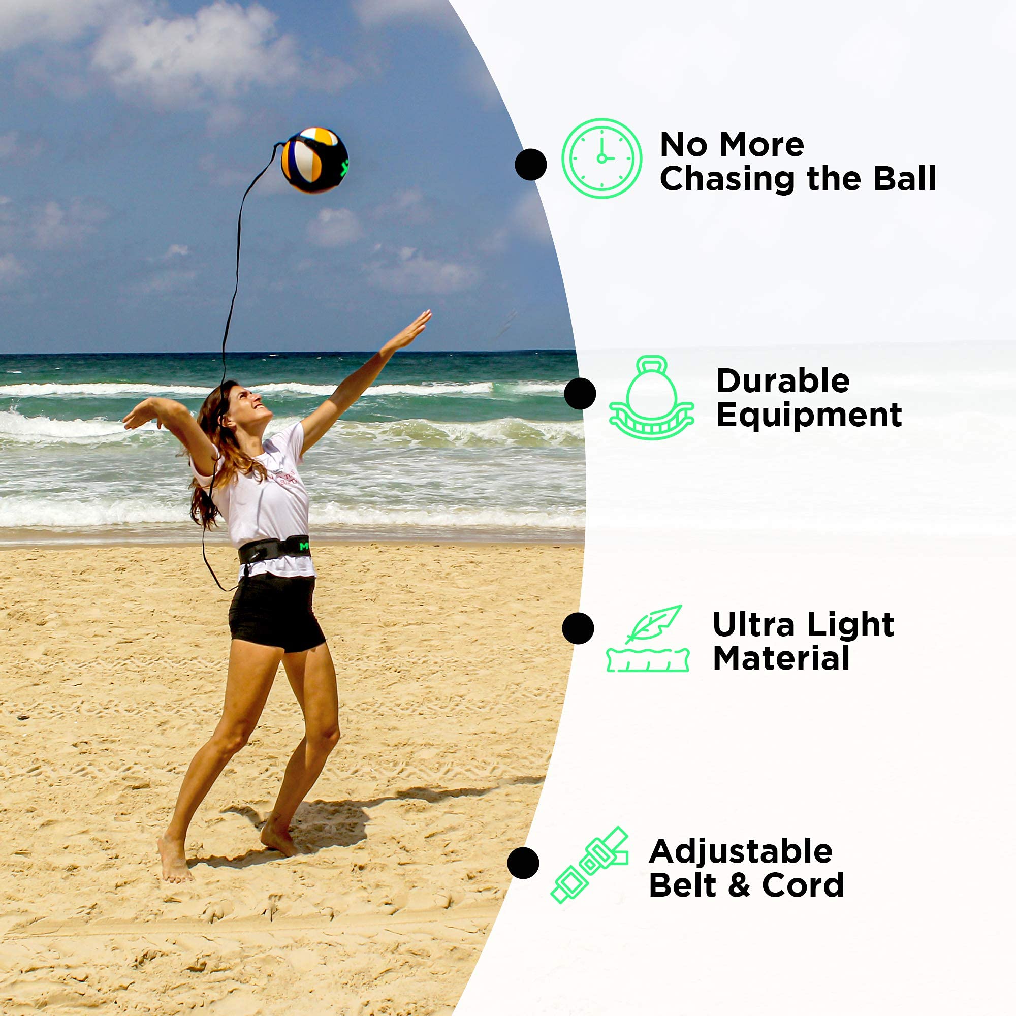 Snapklik.com : MOTOMY Volleyball Training Equipment VolleyPal ...